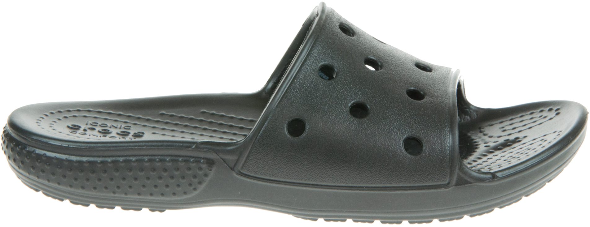 Classic Crocs Slide K Black 206396-001 - Boys Sandals - Humphries Shoes