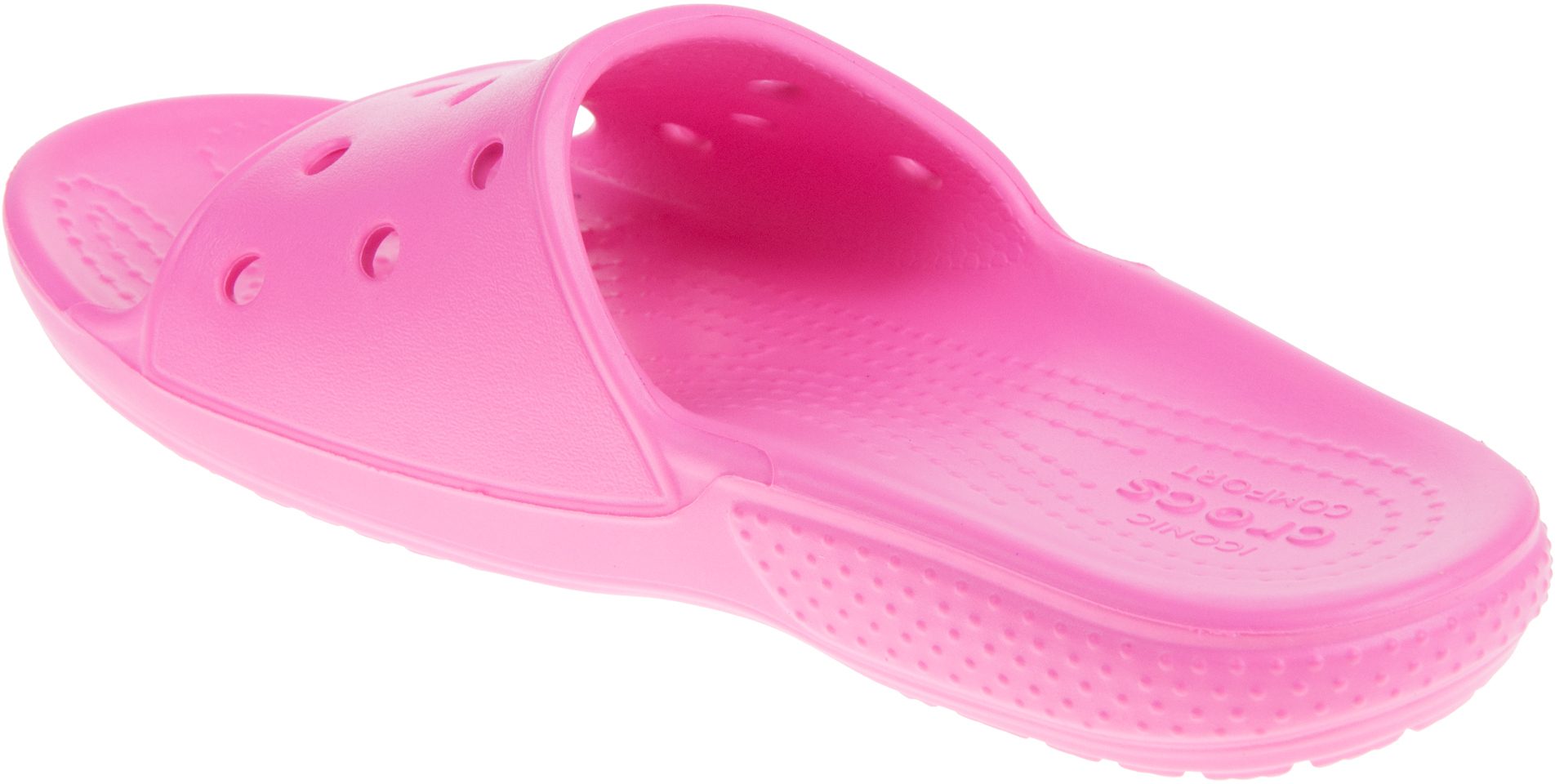 Classic Crocs Slide K Electric Pink 206396-6QQ - Girls Sandals ...