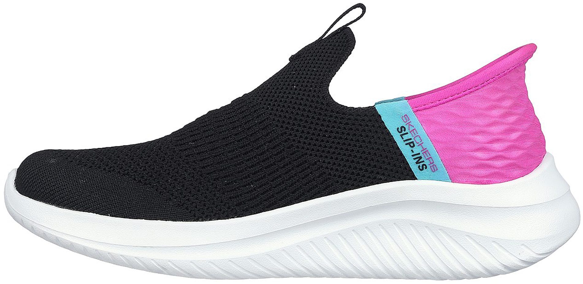 Skechers Slip-Ins: Ultra Flex 3.0 - Fresh Time Black / Pink 303800L ...