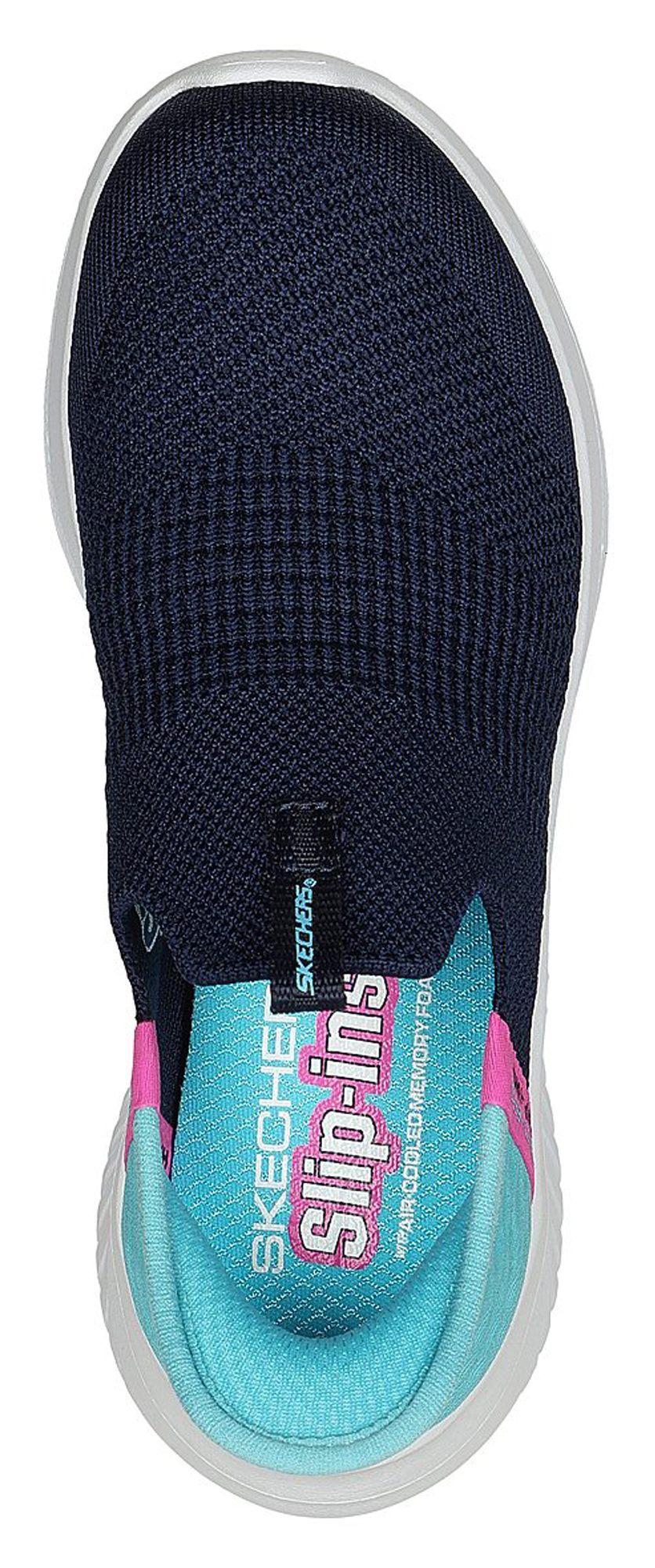Skechers Slip-Ins: Ultra Flex 3.0 - Fresh Time Navy / Turquoise 303800L ...