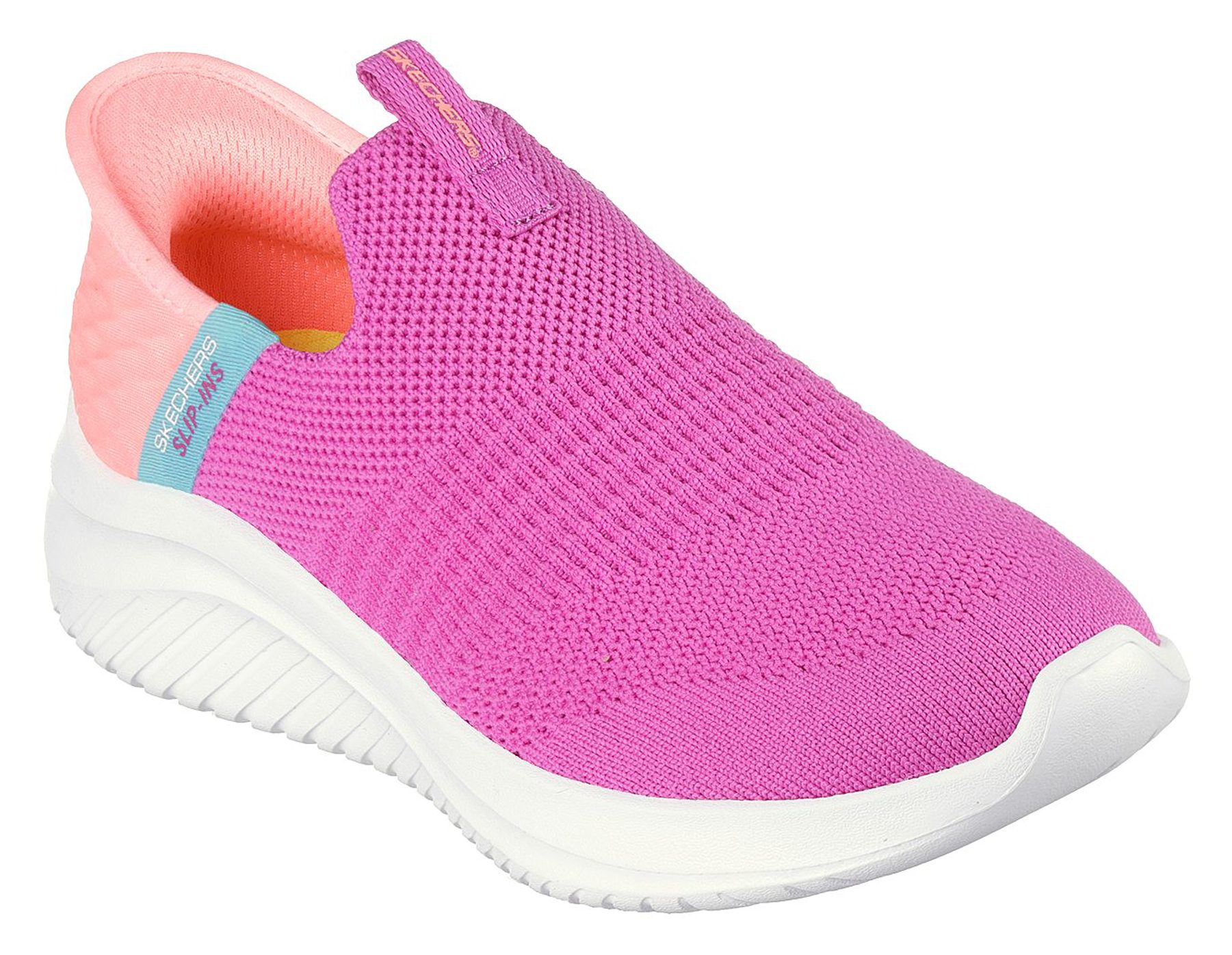 Skechers Slip-Ins: Ultra Flex 3.0 - Fresh Time Purple / Coral 303800L ...