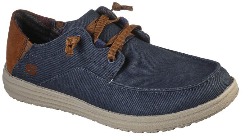 Skechers Relaxed Fit: Melson - Planon Navy 210116 NVY - Casual Shoes ...