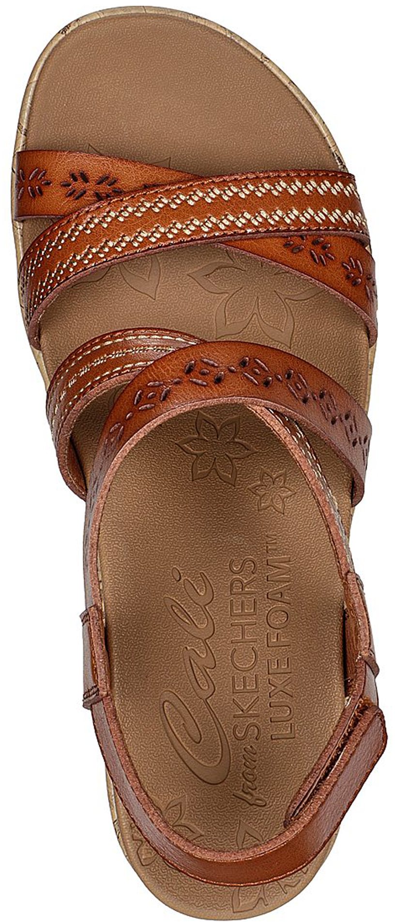Skechers Beverlee - Delicate Glow Tan 119339 LUG - Full Sandals - Humphries Shoes