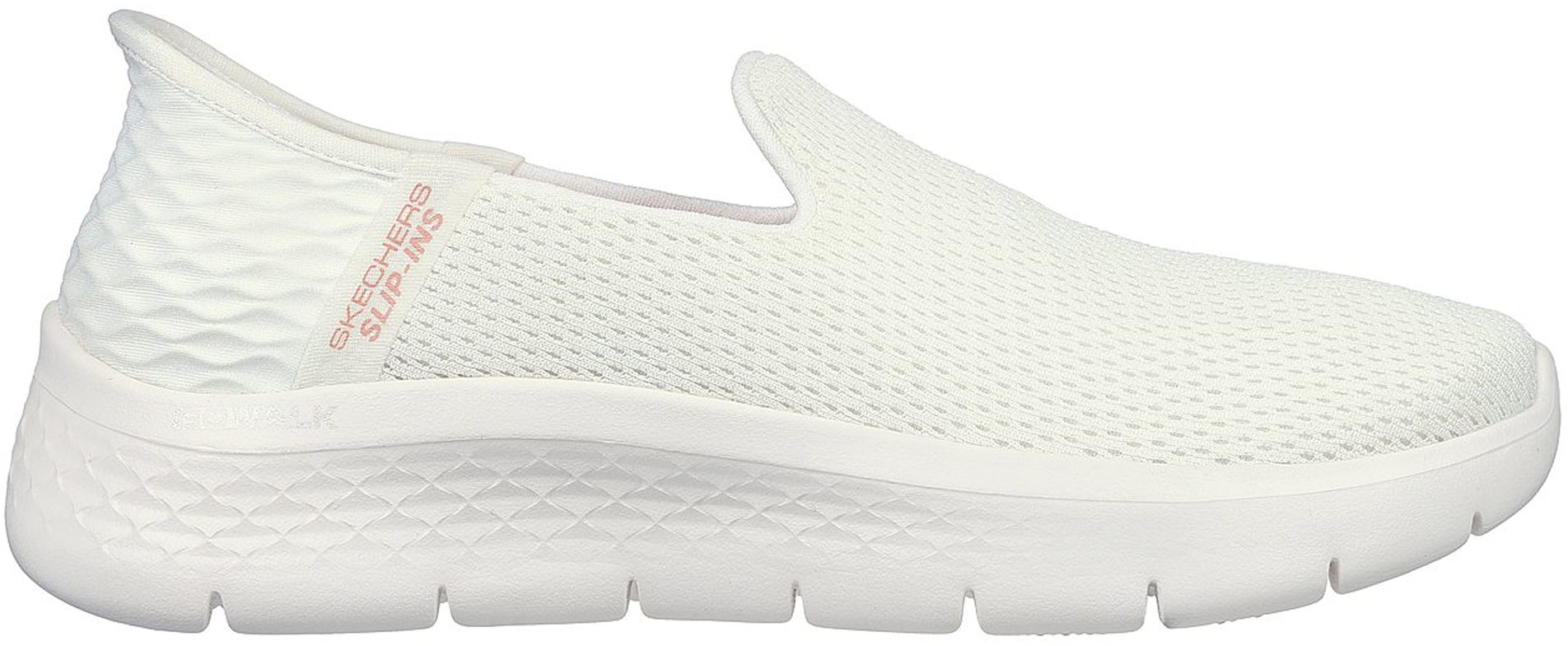 Skechers Slip-ins: GO WALK Flex - Relish White 124963 OFWT - Everyday ...