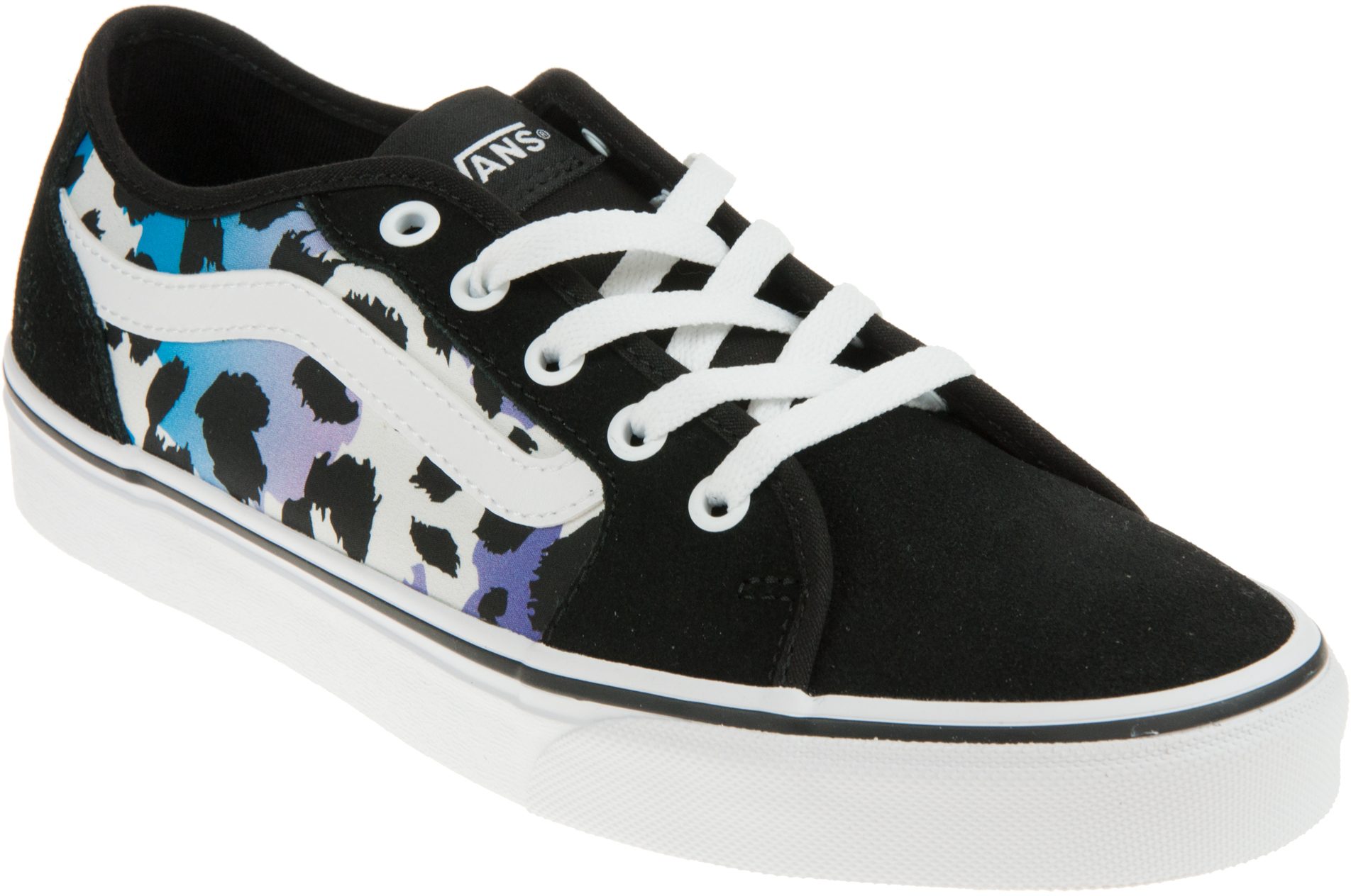 Vans Womens Filmore Decon Black / Purple Animal VN0A5JM75RH1 - Everyday ...