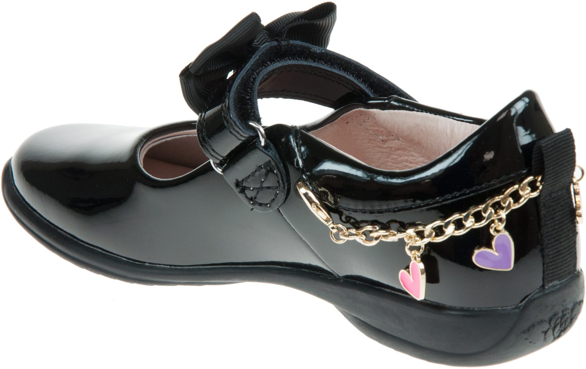 Lelli Kelly Aurora Black Patent LKSA8220 - Girls School Shoes ...