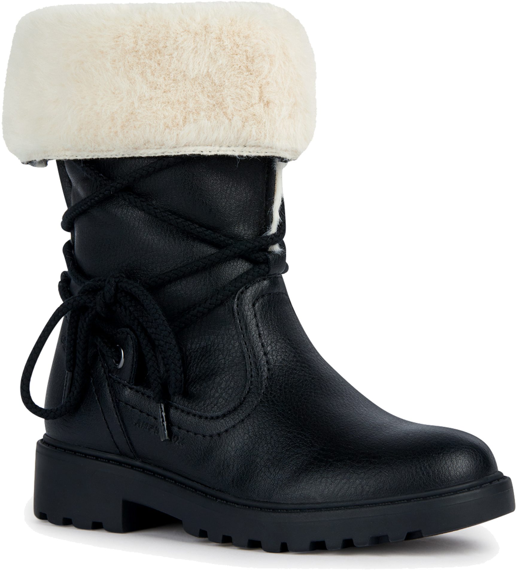 Geox Casey Boot Fur Black J367ZA 000BU C9999 - Girls Boots - Humphries ...