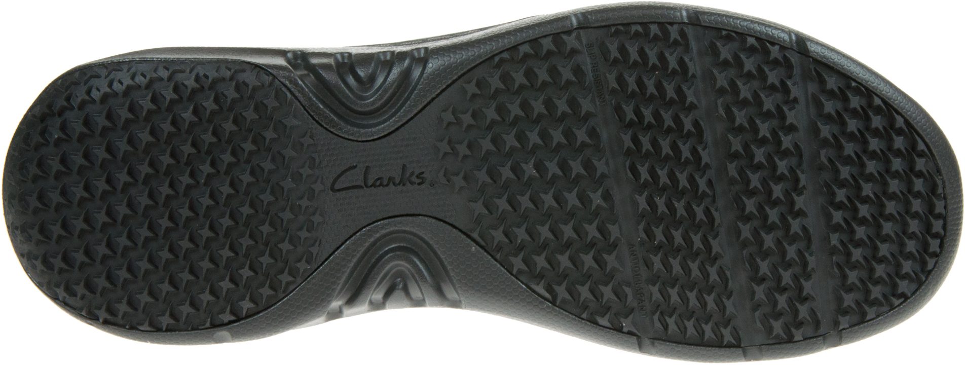 Clarks Pro Step Black Leather 26175196 - Casual Shoes - Humphries Shoes