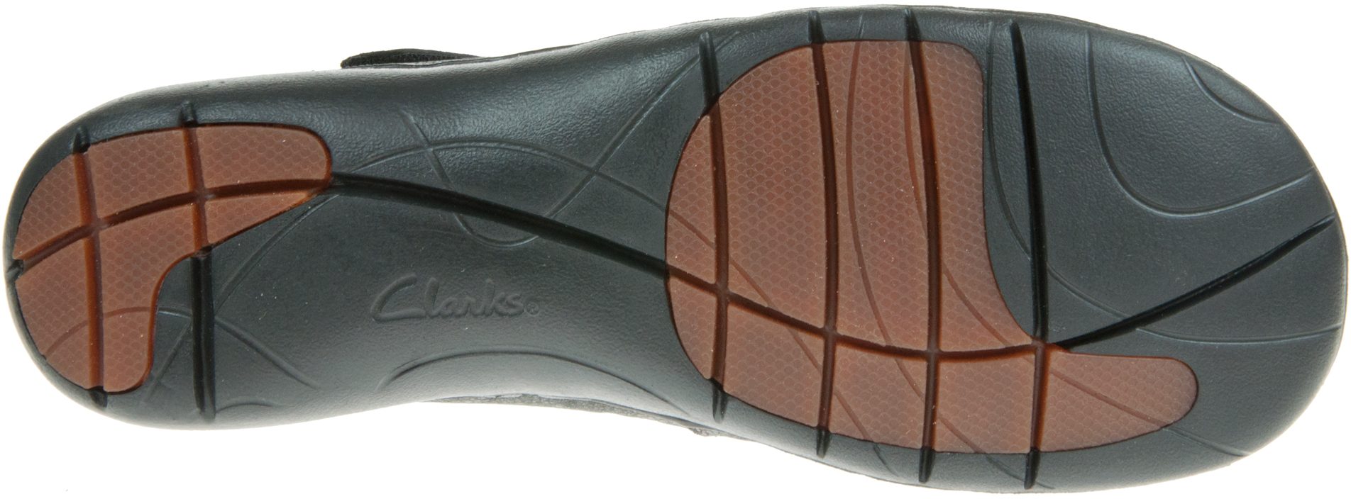 Clarks Un Loop Strap Black Leather 26174970 - Everyday Shoes ...