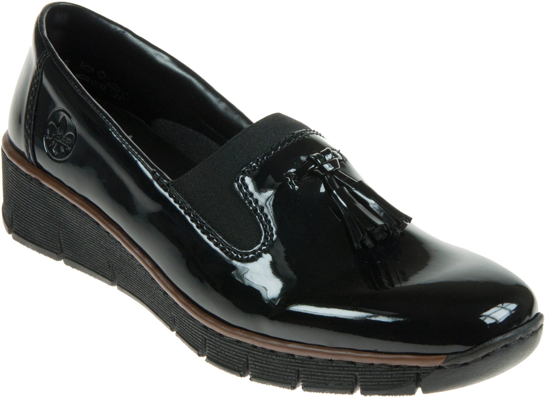 Rieker Doris 00 Black 53751-00 - Everyday Shoes - Humphries Shoes