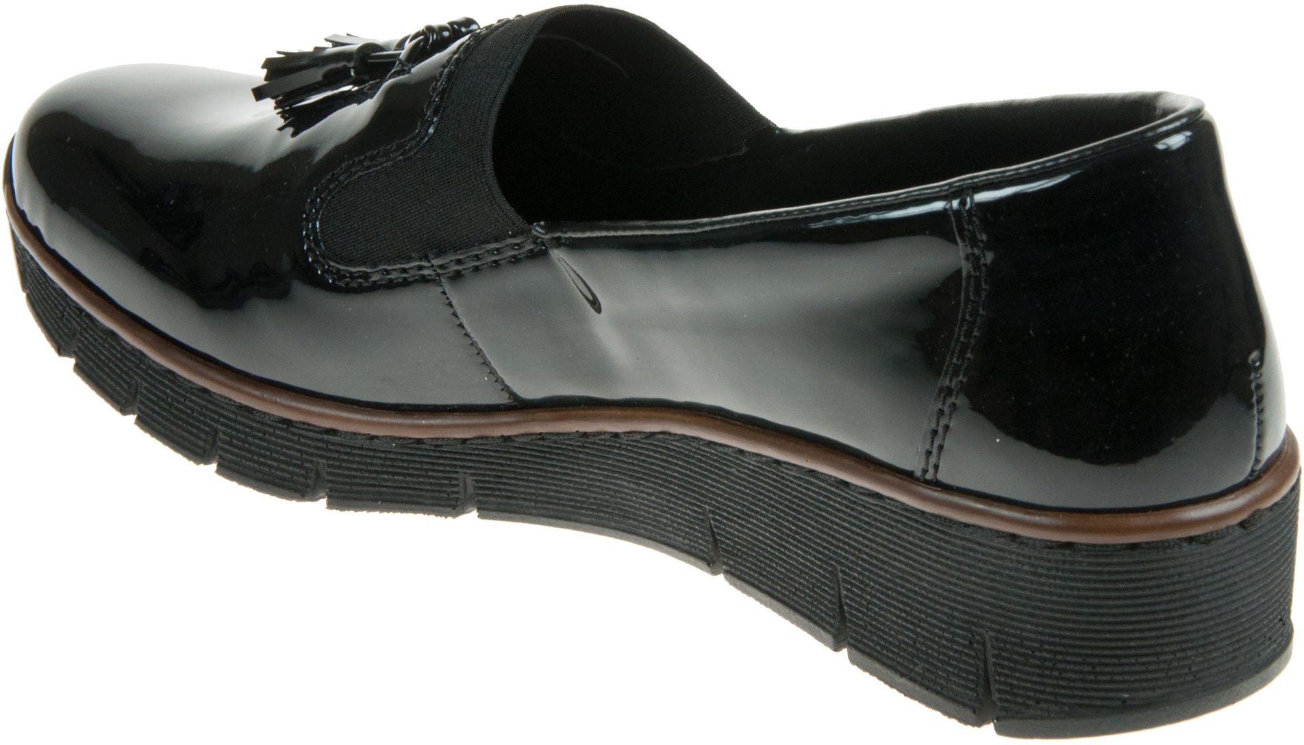 Rieker Doris 00 Black 53751-00 - Everyday Shoes - Humphries Shoes