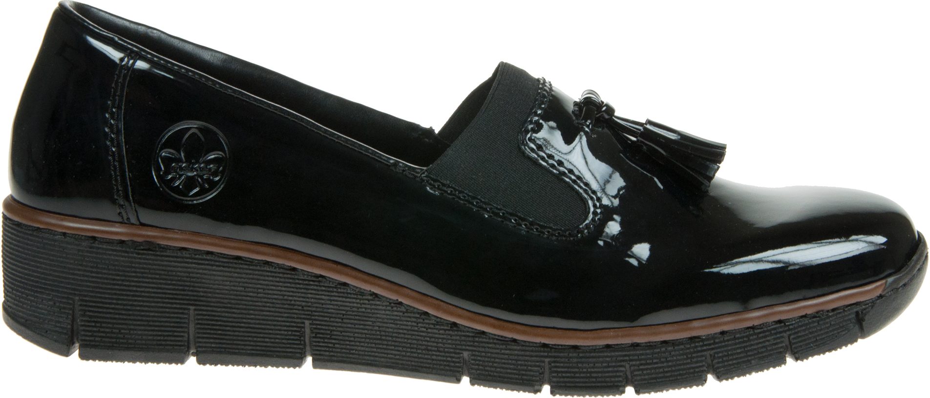 Rieker Doris 00 Black 53751-00 - Everyday Shoes - Humphries Shoes