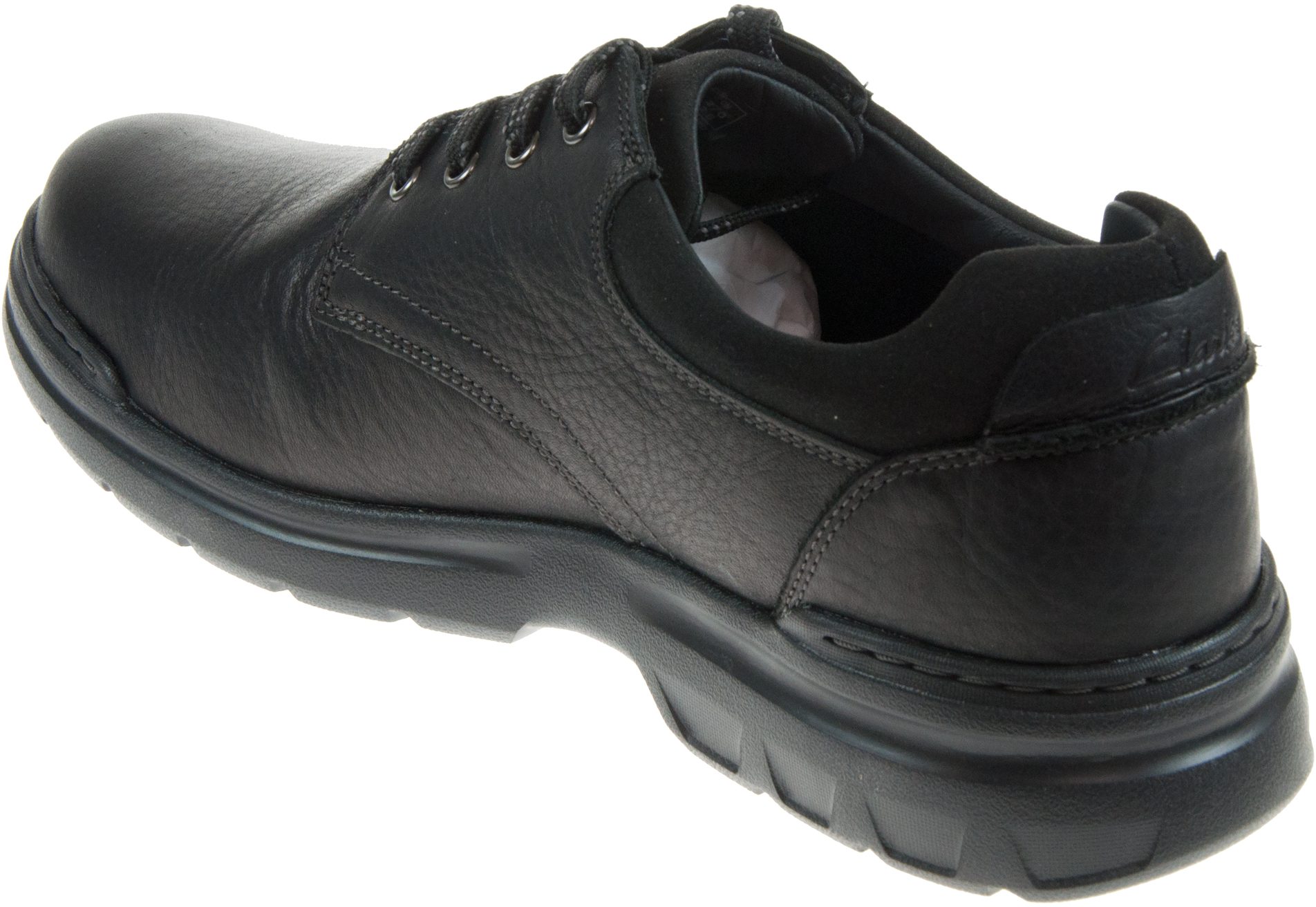 Clarks Rockie Walk Gore-Tex Black Leather 26173464 - Casual Shoes ...