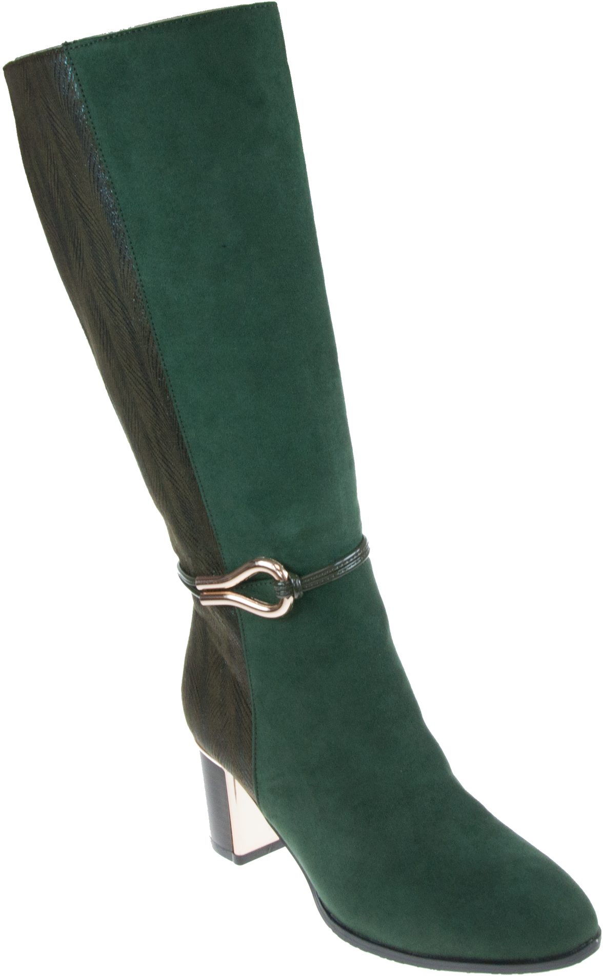Lotus Wynter Green ULB319 NN - Knee High Boots - Humphries Shoes