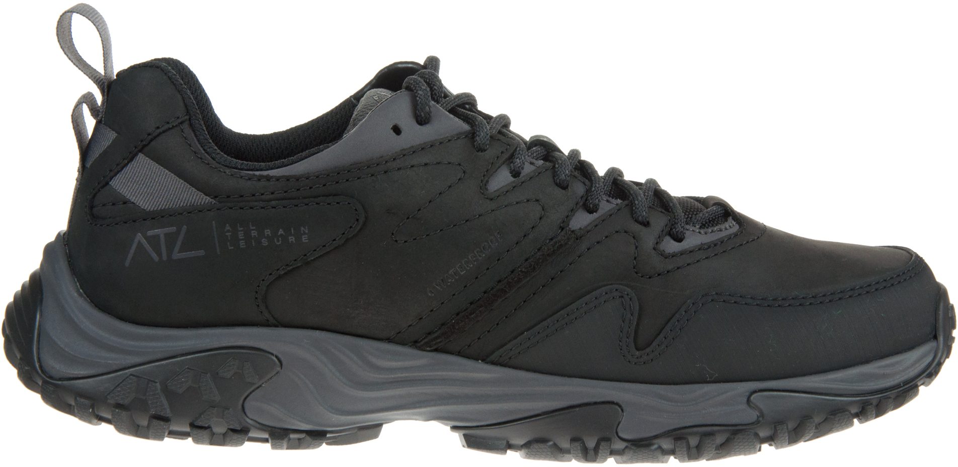 Clarks Atl Walk Go Waterproof Black Leather 26173483 - Casual Shoes ...