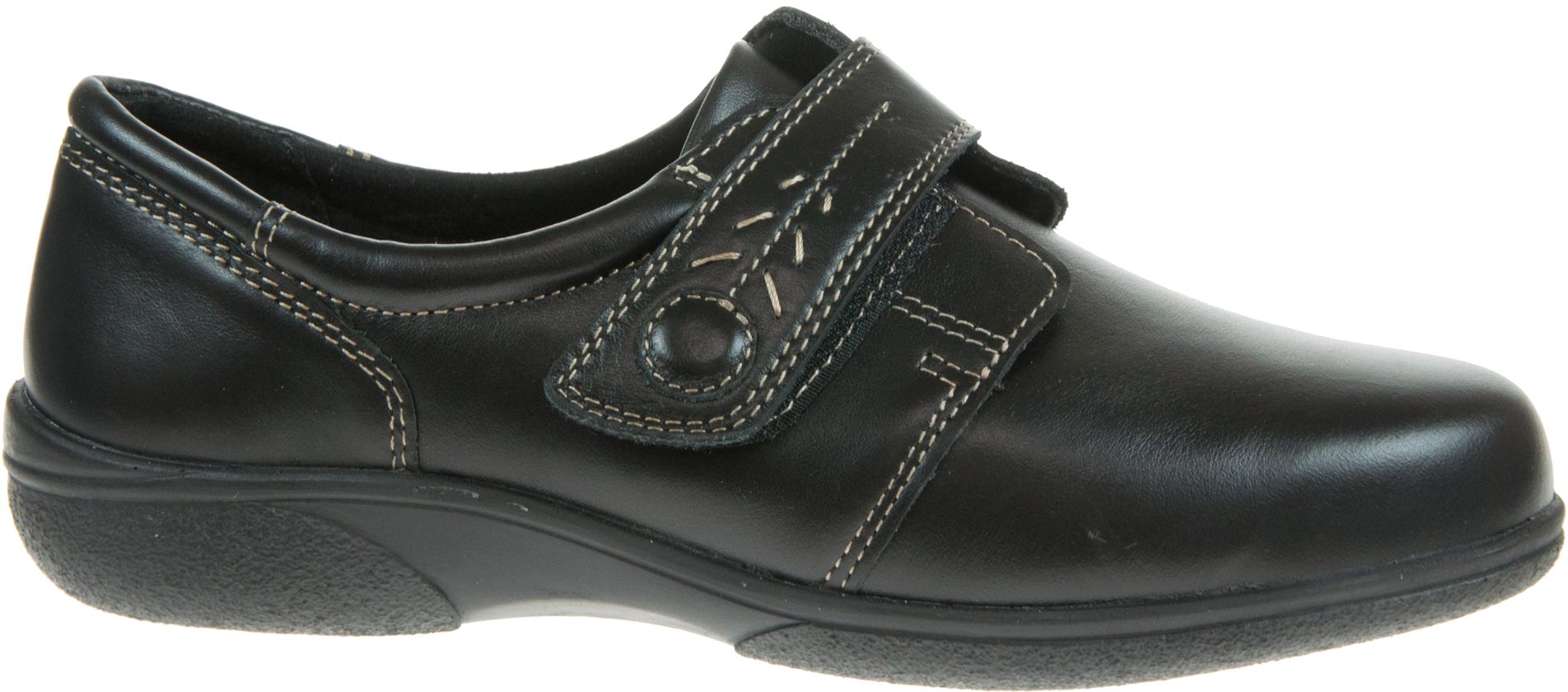 DB Easy B Shoes Rory Black Leather 78989A - Everyday Shoes - Humphries ...