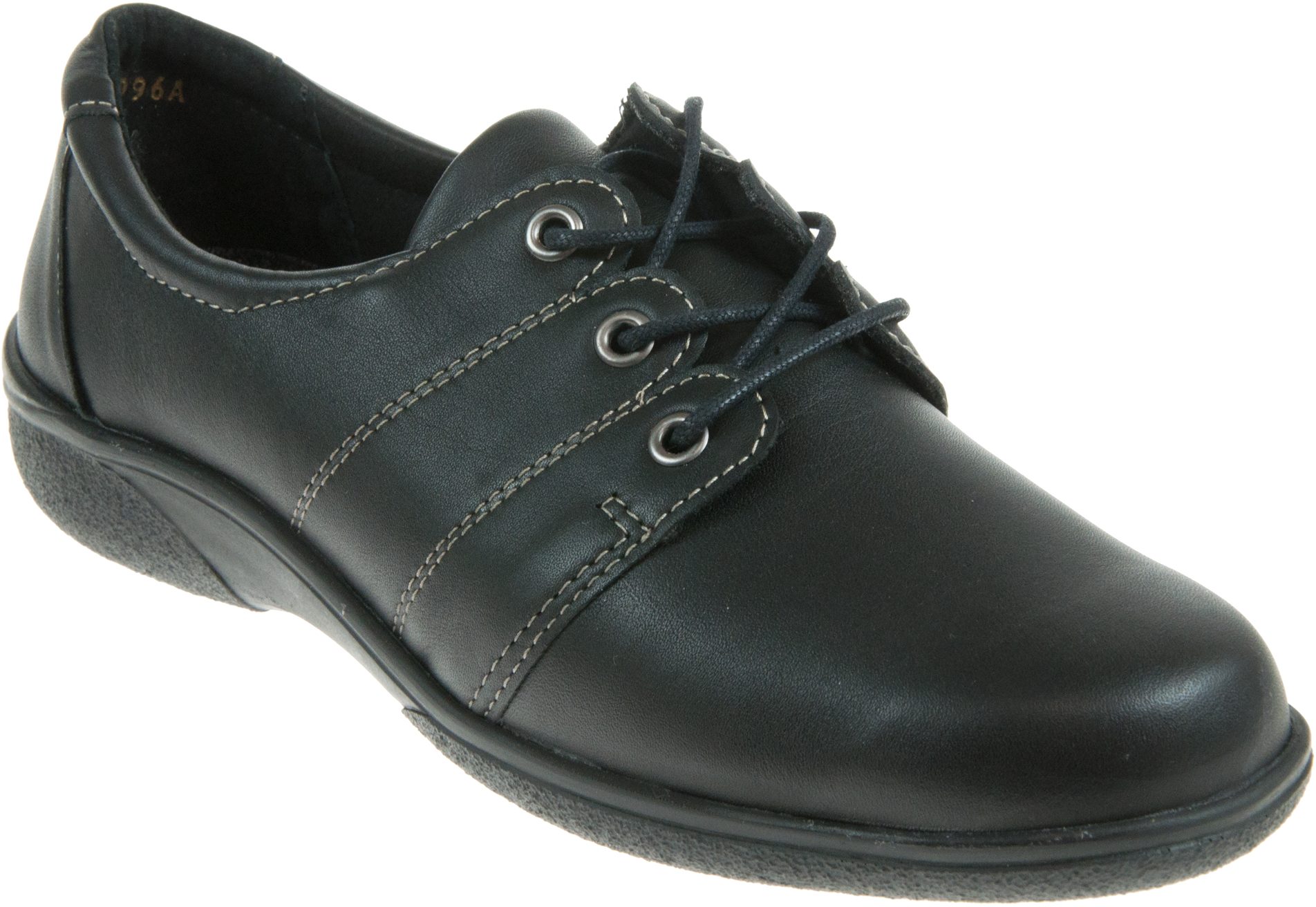 DB Easy B Shoes Swan Black Leather 78996A - Everyday Shoes - Humphries ...