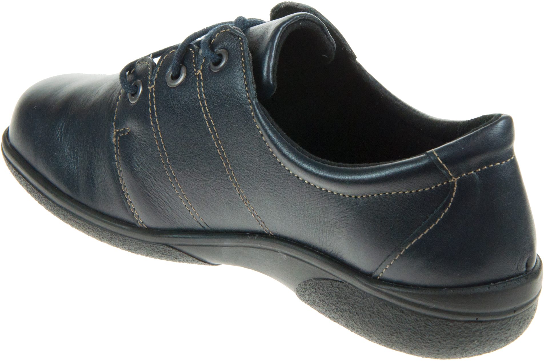 DB Easy B Shoes Swan Navy Leather 78996N - Everyday Shoes - Humphries Shoes