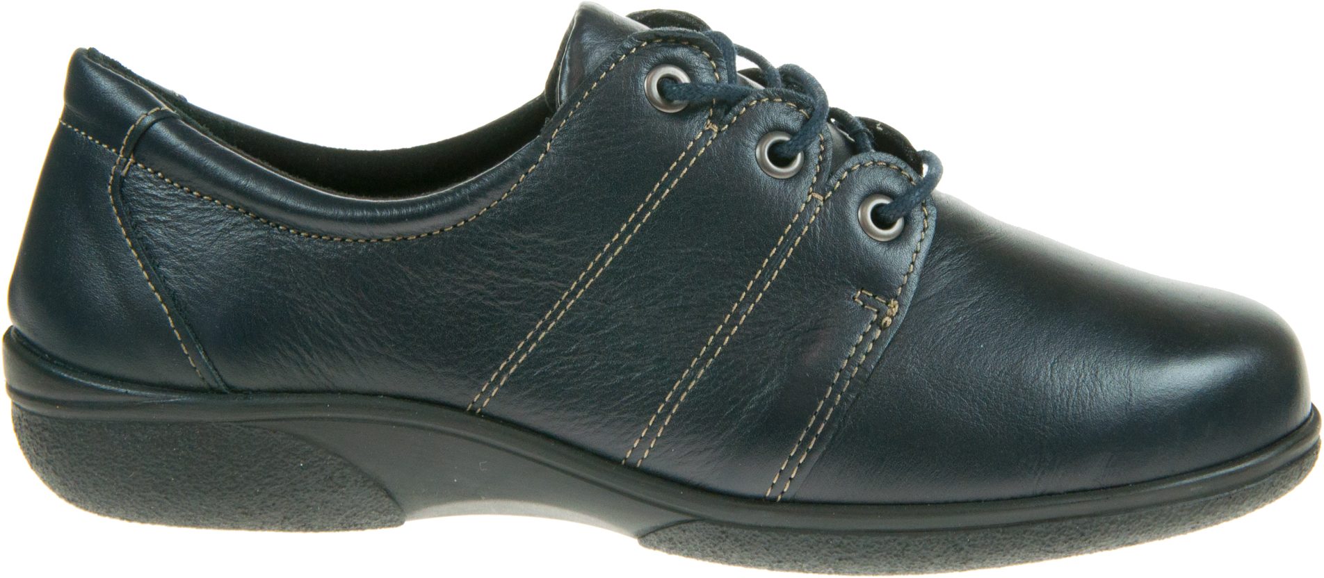 DB Easy B Shoes Swan Navy Leather 78996N - Everyday Shoes - Humphries Shoes