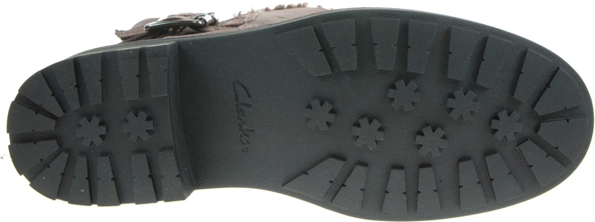 Clarks Orinoco2 buckle Dark Brown Wool Lined 26174824 - Calf Boots ...