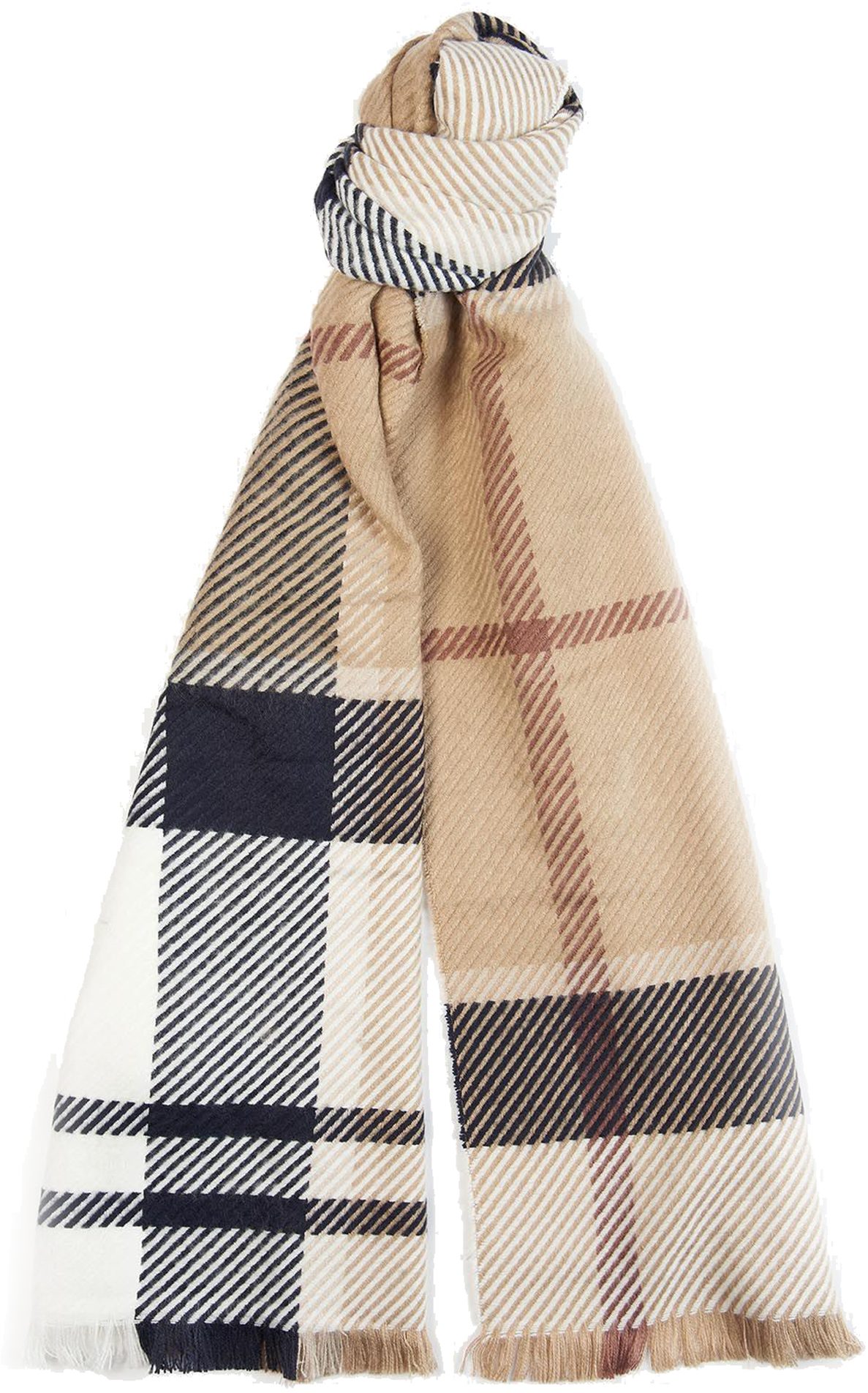 Barbour Blair Scarf Rosewood LSC0308BE71 - Scarves - Humphries Shoes