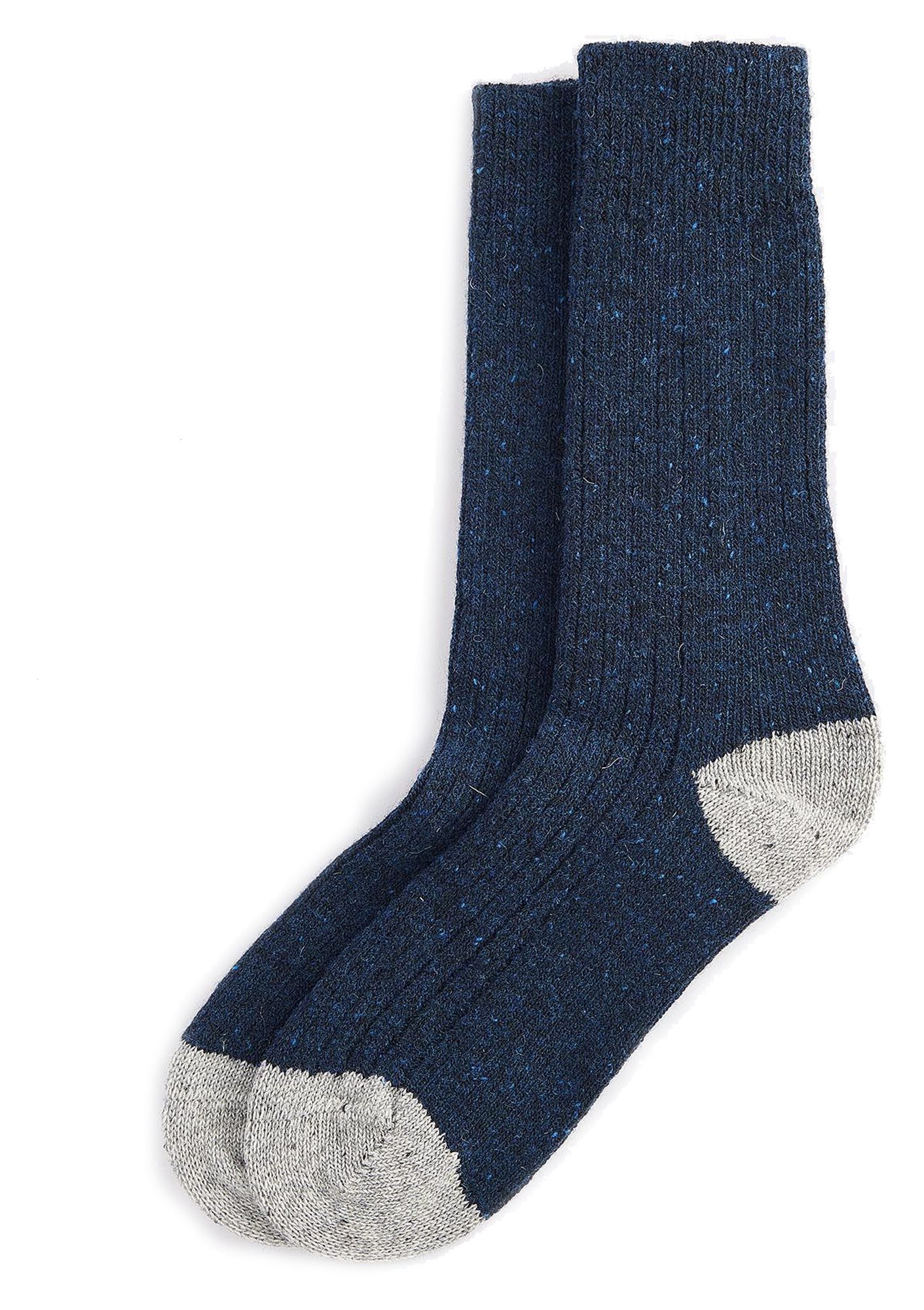 Barbour Houghton Sock Navy/Grey MSO0091NY31 - Socks - Humphries Shoes