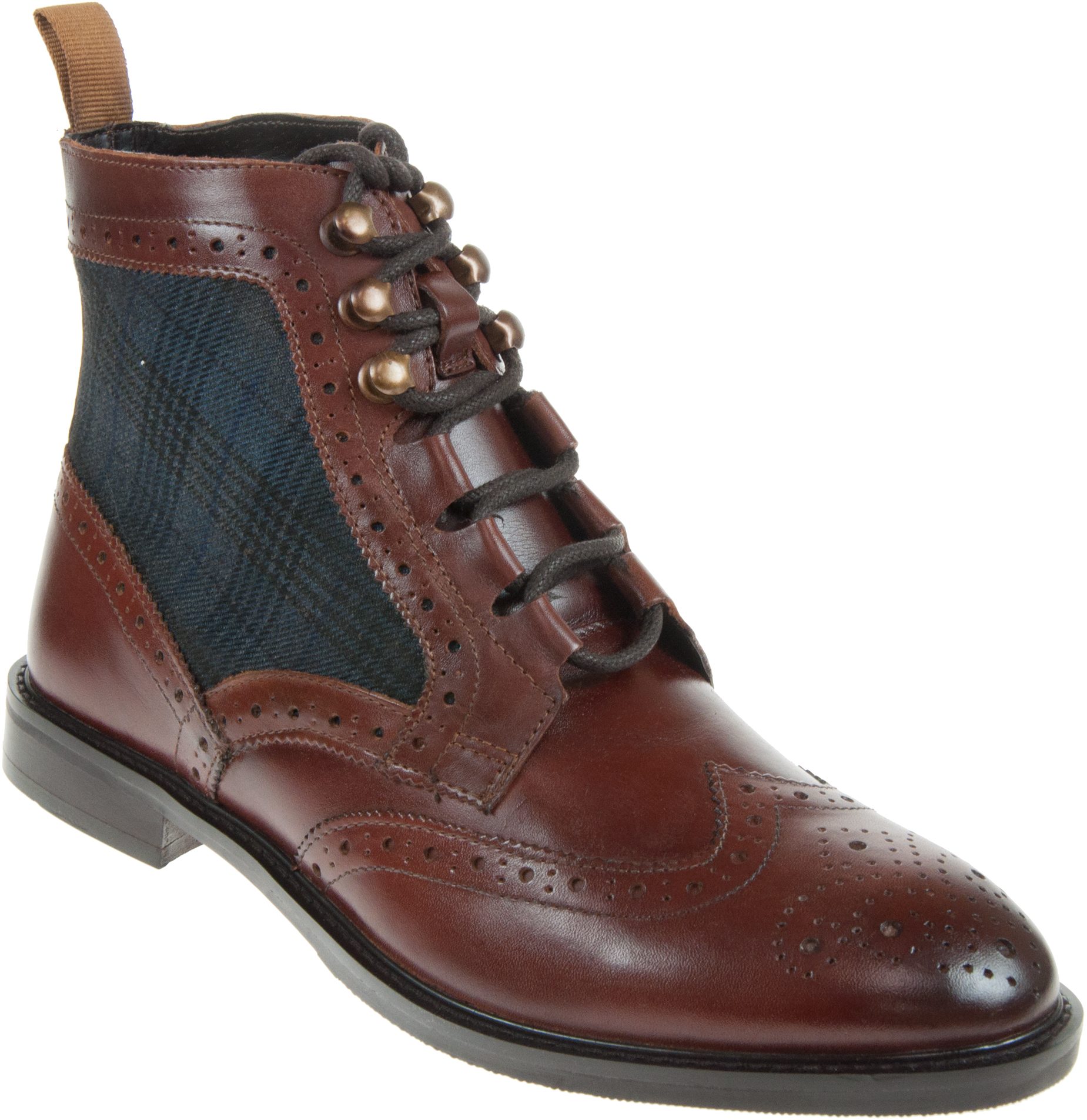 Catesby 21994 Tan / Navy 21994 - Formal Boots - Humphries Shoes