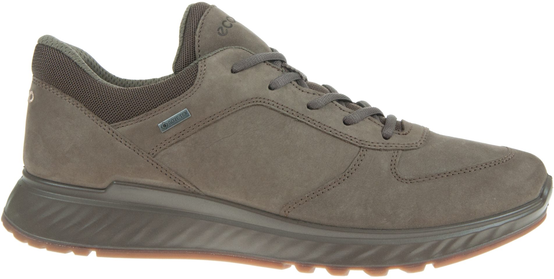 Ecco Exostride Mens Dark Clay 835304 02559 - Casual Shoes - Humphries Shoes