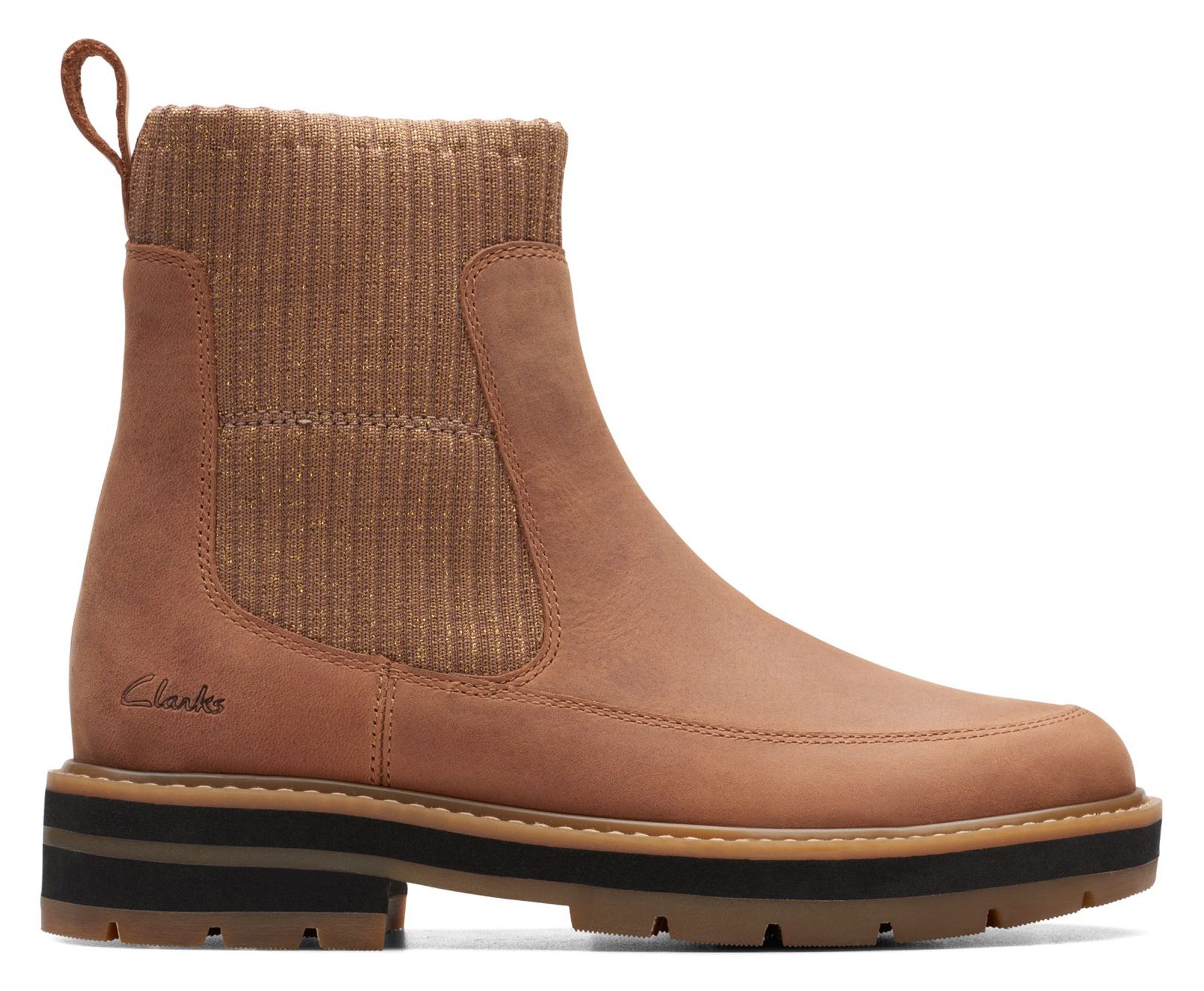 Clarks Prague Top Kids Light Tan 26174998 - Girls Boots - Humphries Shoes