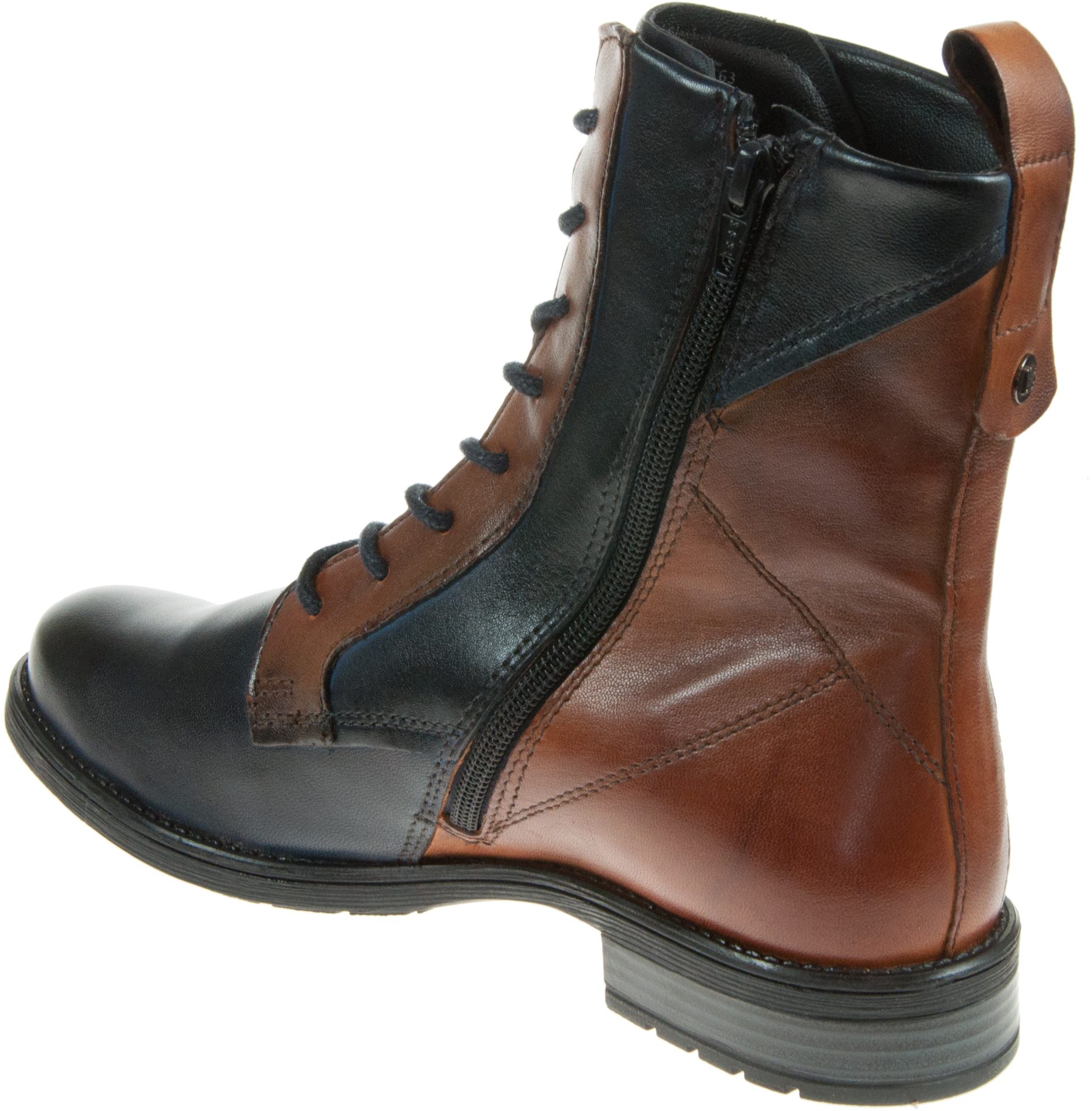 Bugatti Shoes Ronja I Dark Blue / Cognac D11 AFS37 4141 4163 - Ankle ...