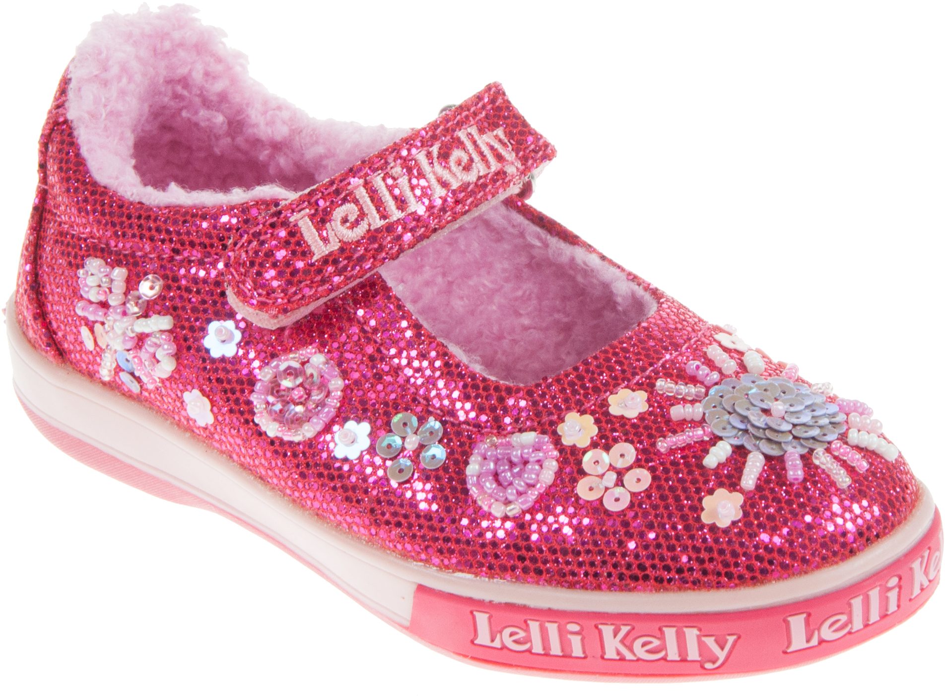 Lelli Kelly Dafne Dolly Hot Fuchsia Glitter ED3860 - Girls Shoes ...