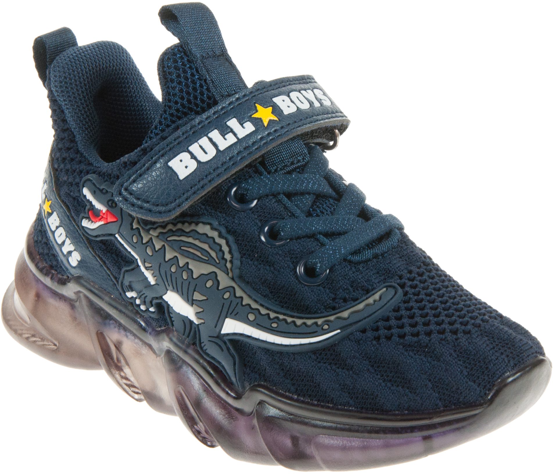 Bull Boys Spinosaurus Blue AL3378 - Boys Shoes - Humphries Shoes