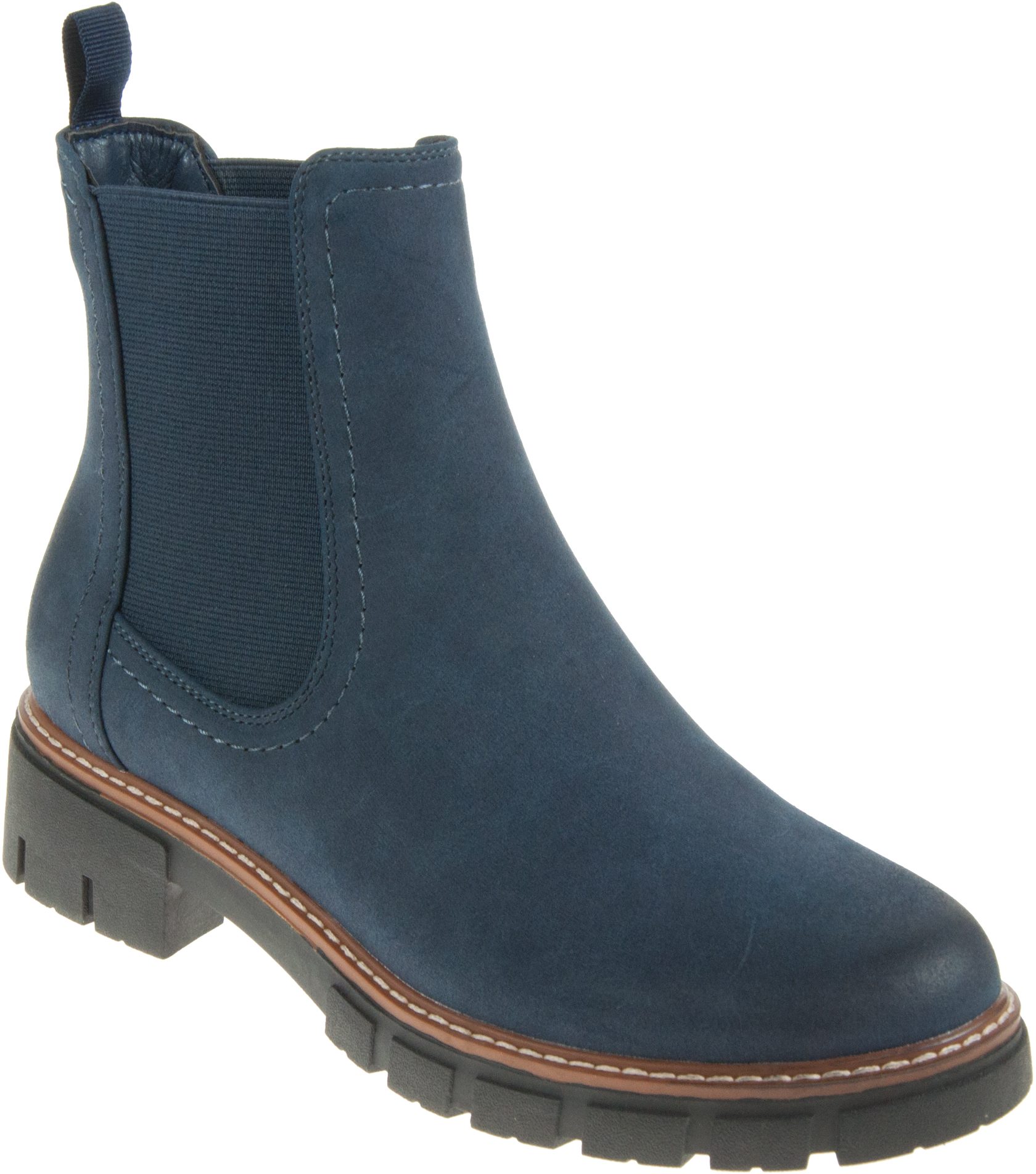 Lunar Morgan Navy BL GLB122 - Ankle Boots - Humphries Shoes