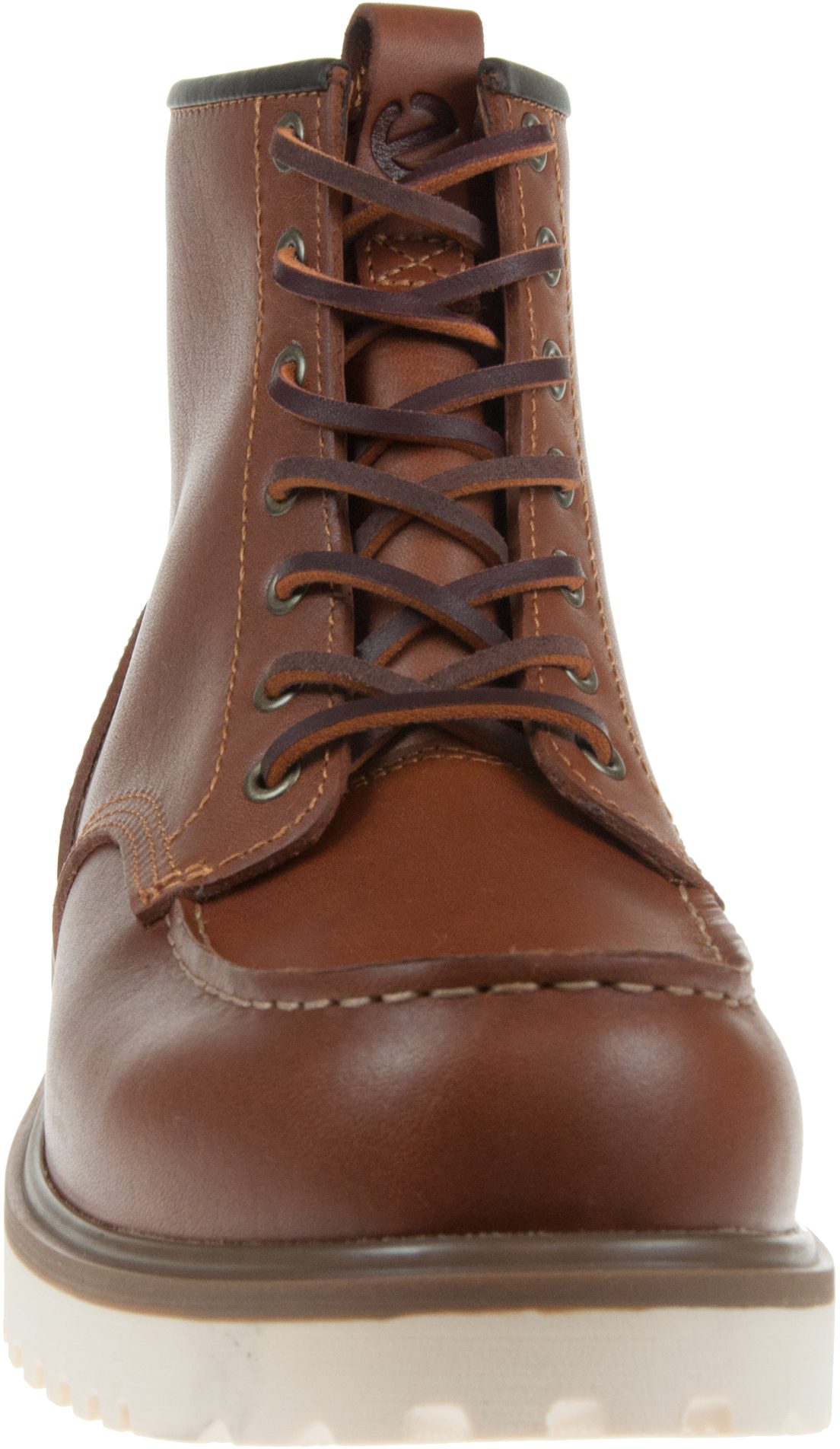 Ecco Staker Men's 6In Moccasin Boot Cognac 217614 01053 - Casual Boots ...