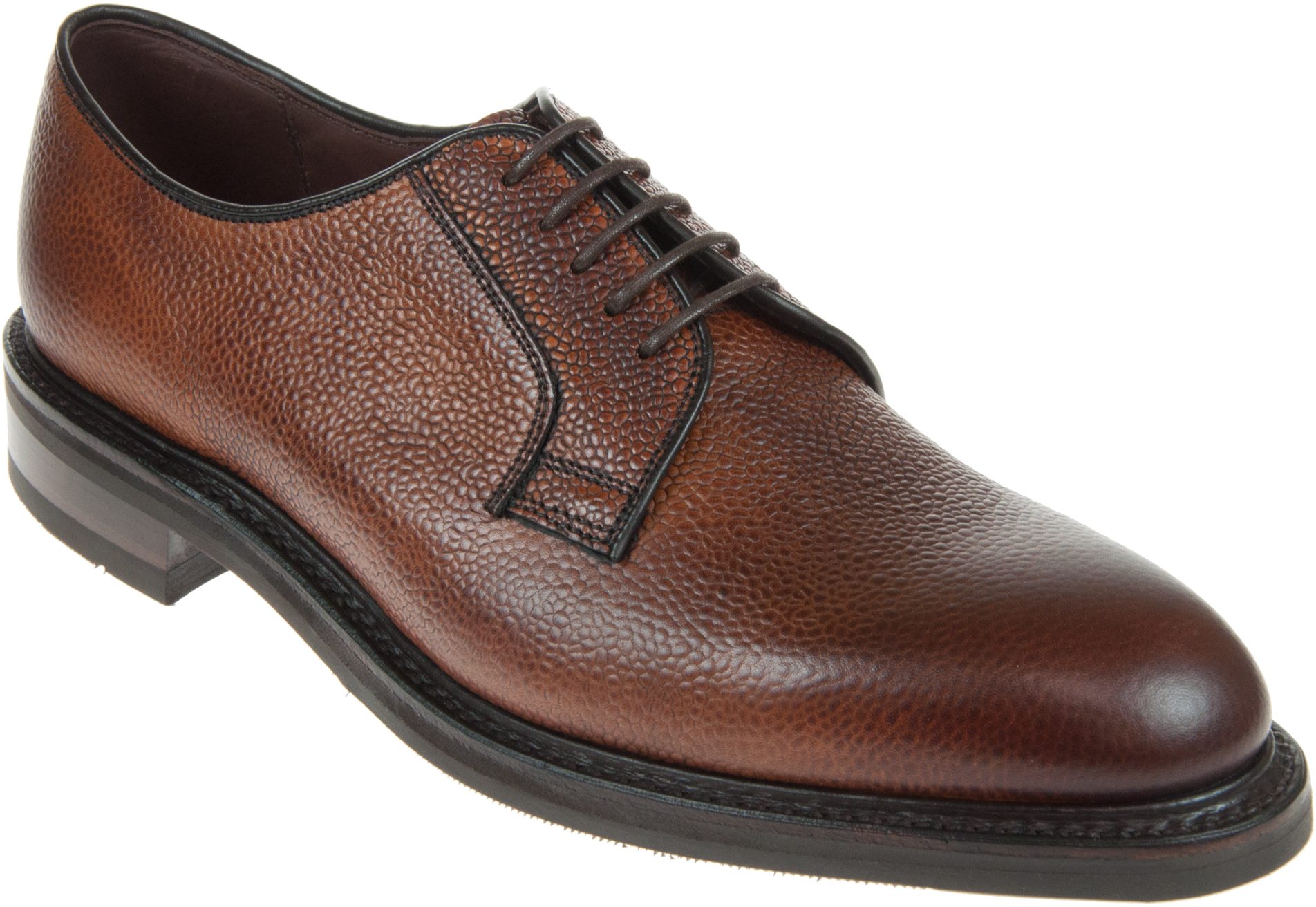 Loake Leyburn Mahogany Grain LEYMGR - Formal Shoes - Humphries Shoes