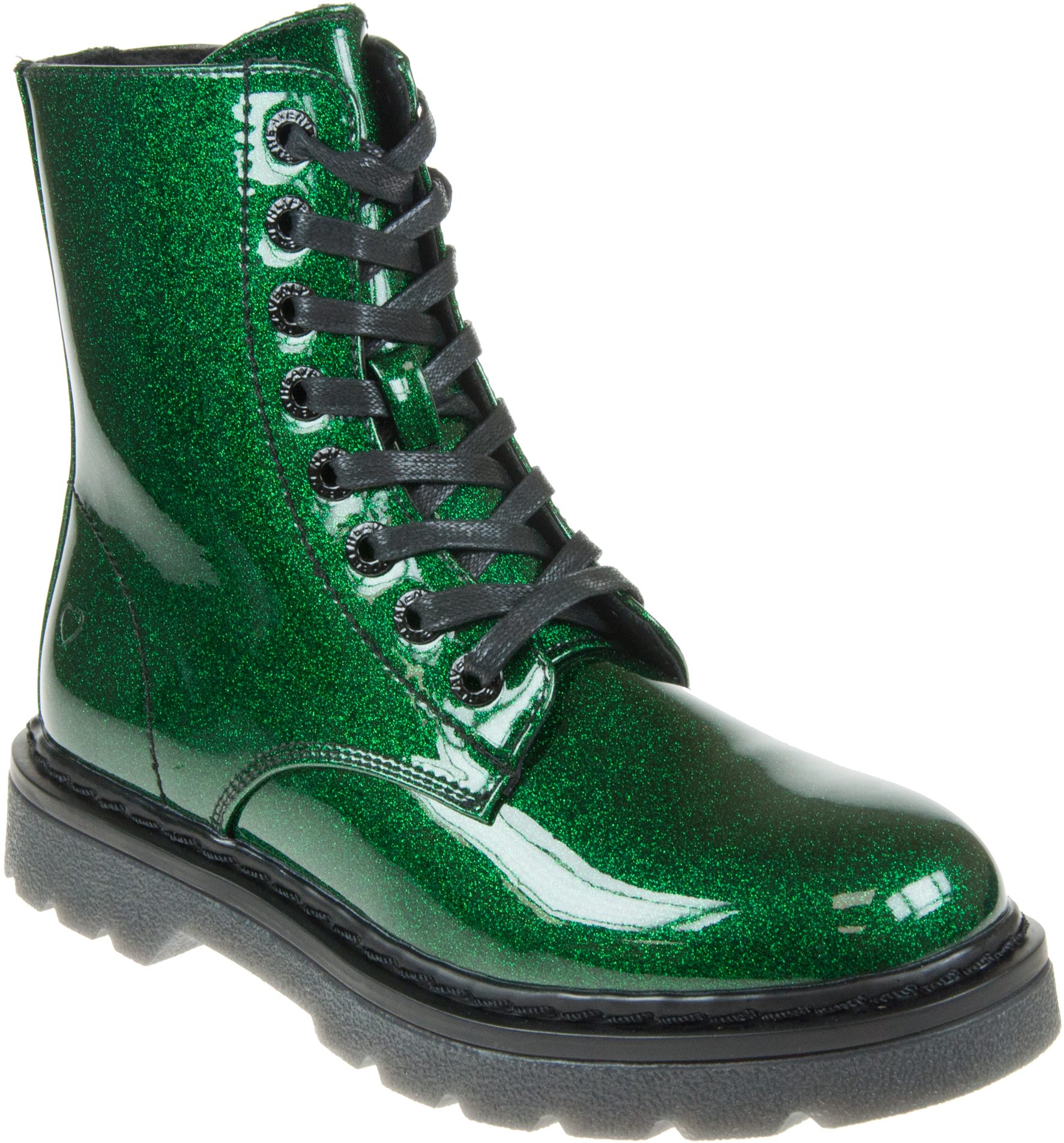 Heavenly Feet Justina2 Emerald Glitter - Ankle Boots - Humphries Shoes