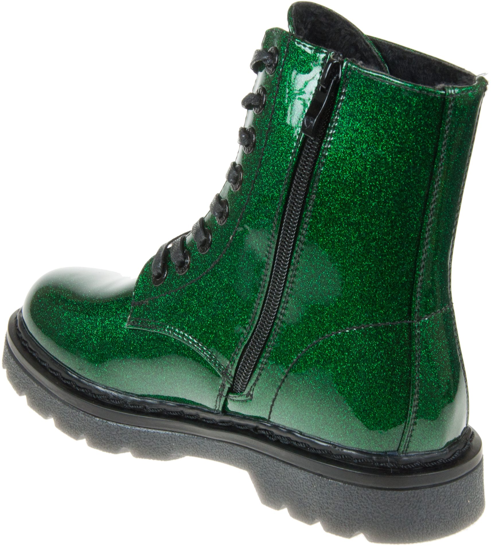 Heavenly Feet Justina2 Emerald Glitter - Ankle Boots - Humphries Shoes