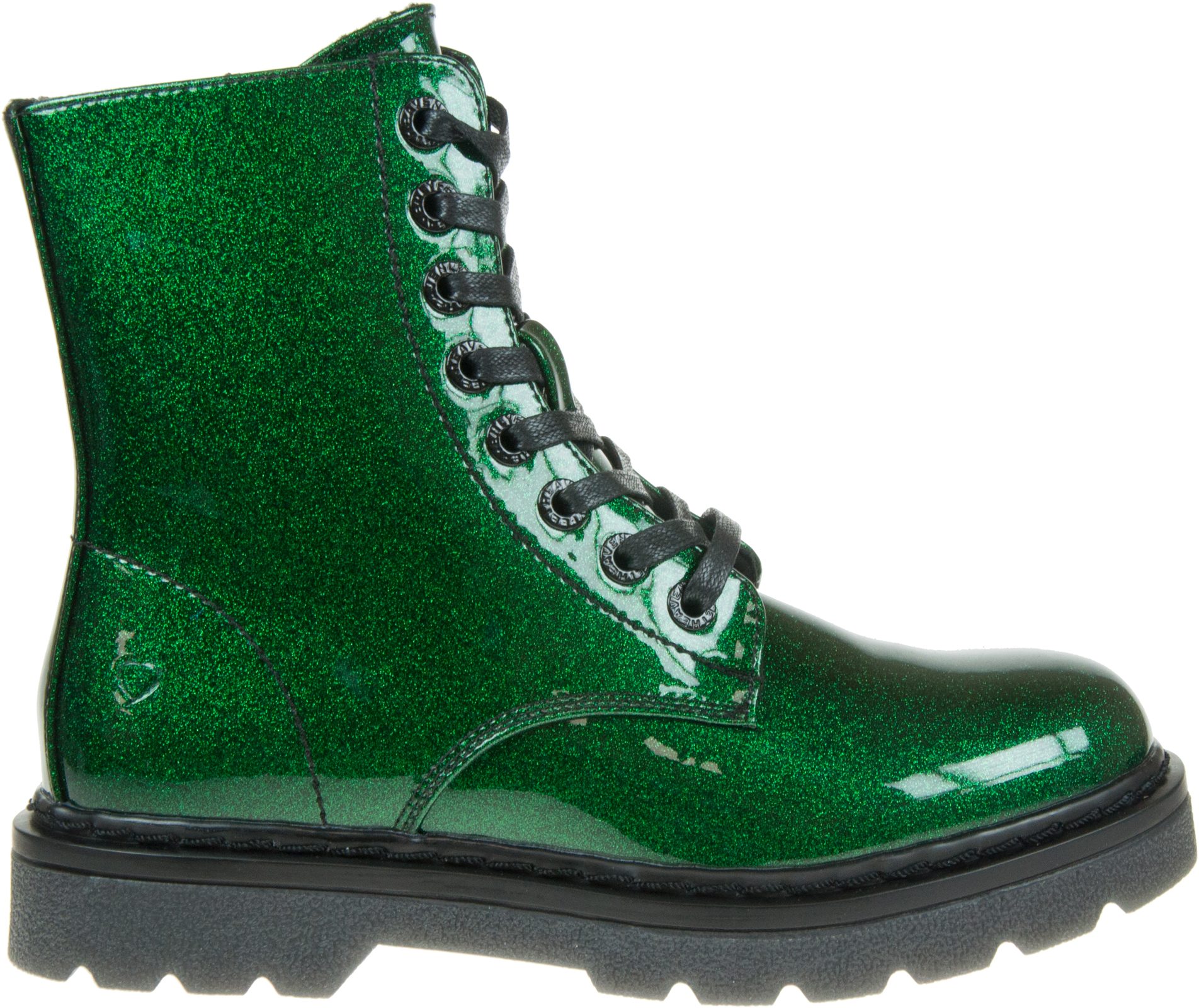 Heavenly Feet Justina2 Emerald Glitter - Ankle Boots - Humphries Shoes