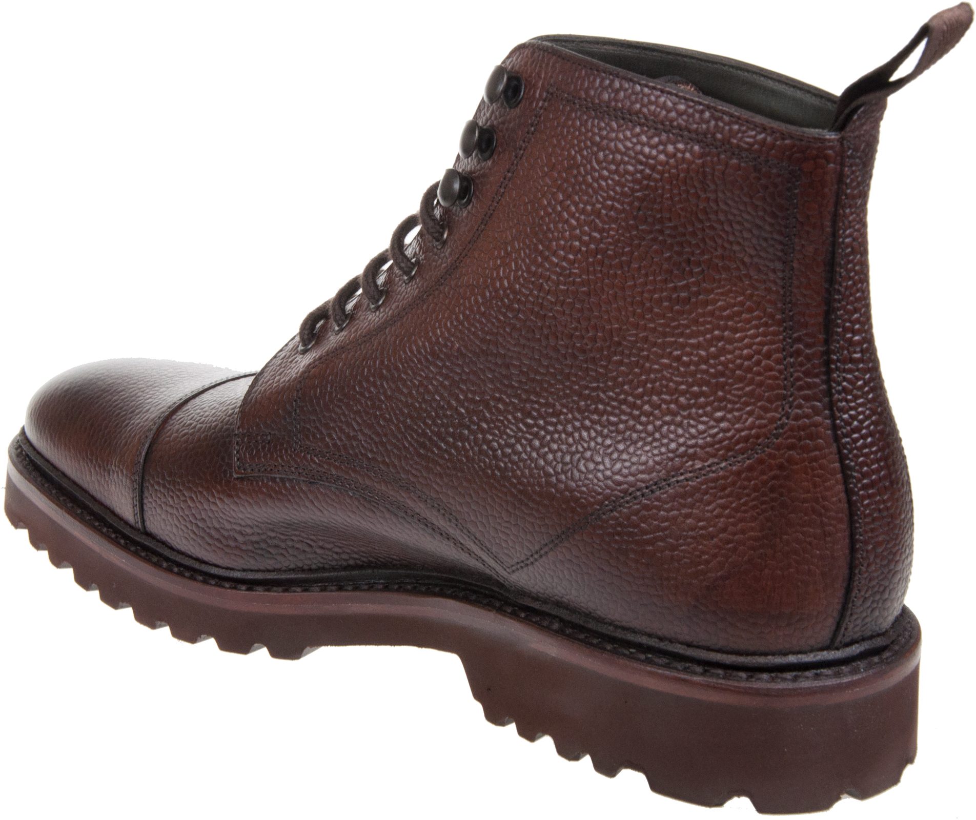Loake Aquarius Dark Brown Grain LWAQUDKG - Formal Boots - Humphries Shoes