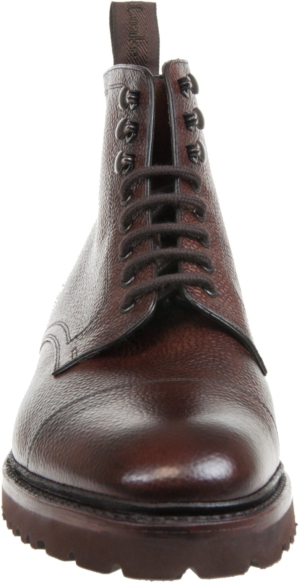 Loake Aquarius Dark Brown Grain LWAQUDKG - Formal Boots - Humphries Shoes