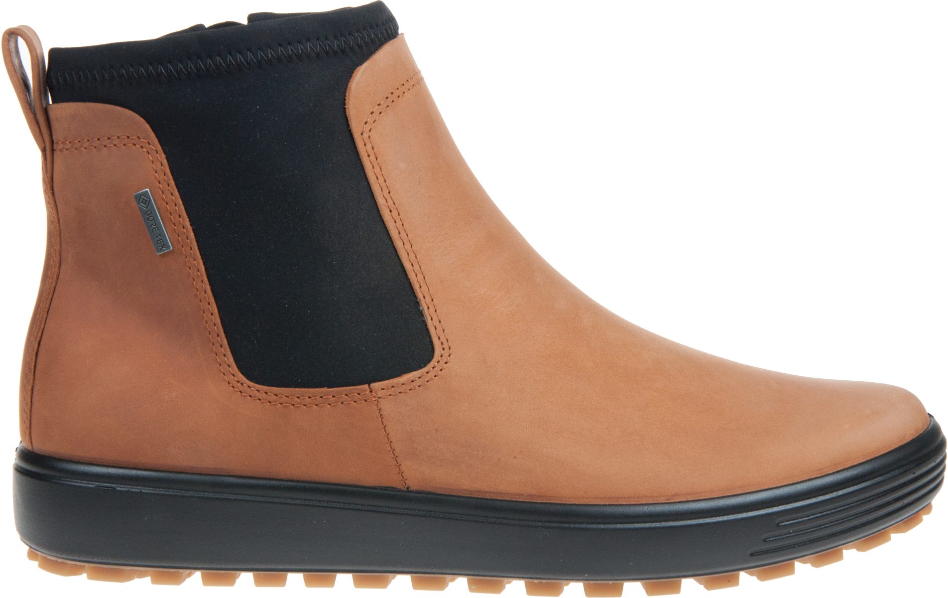 Ecco Soft 7 W Chelsea Sierra/Black 450463 60440 - Ankle Boots ...