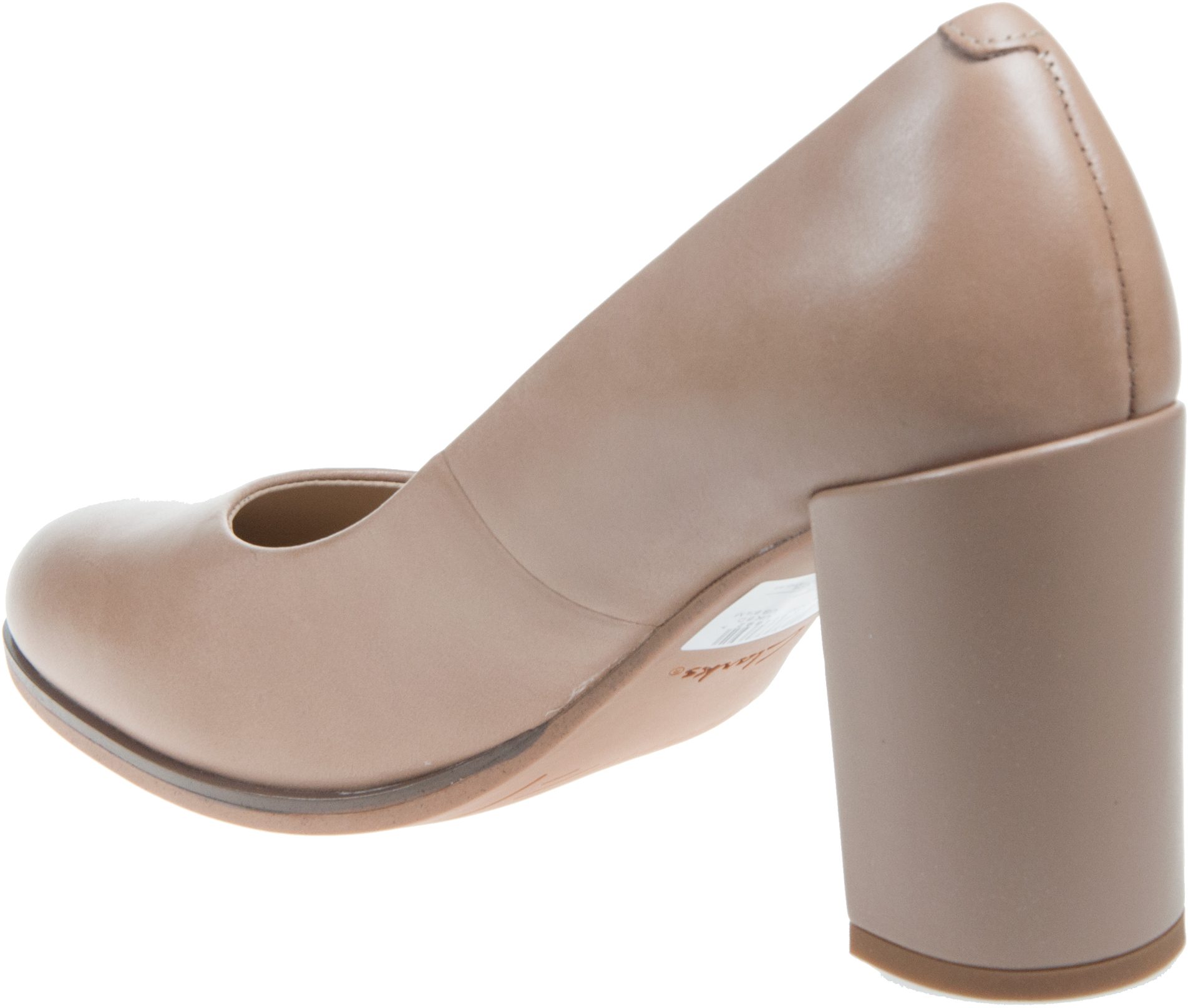 Clarks Freva85 Court Praline Leather 26170970 - Court Shoes - Humphries ...