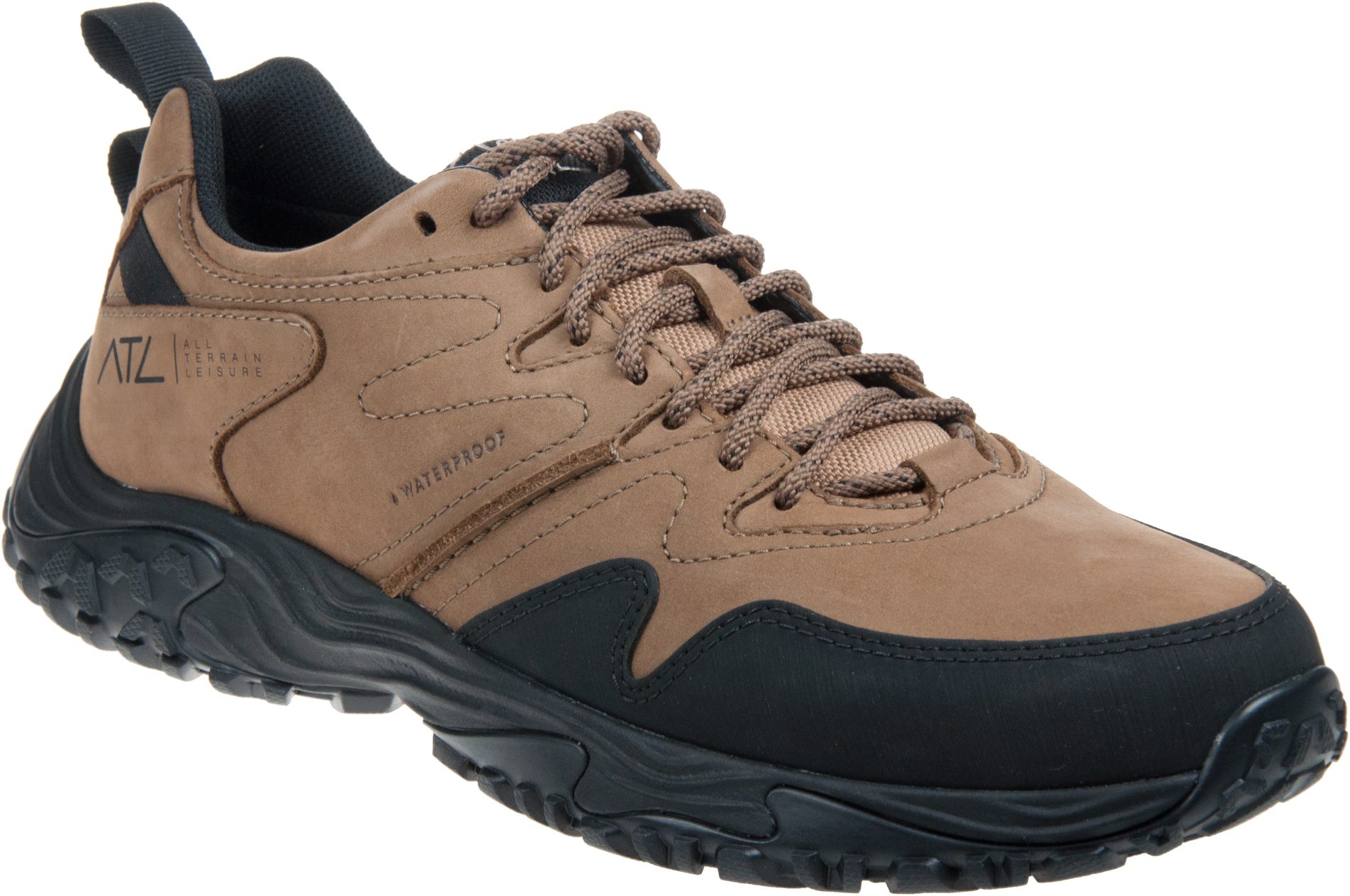 Clarks Atl Walk Go Waterproof Tan Leather 26175765 - Casual Shoes ...