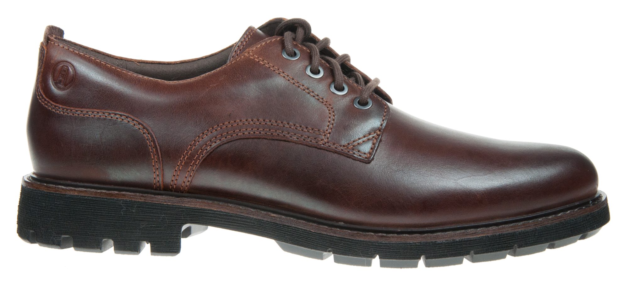 Clarks Batcombe Tie Dark Tan Leather 26173436 - Formal Shoes ...