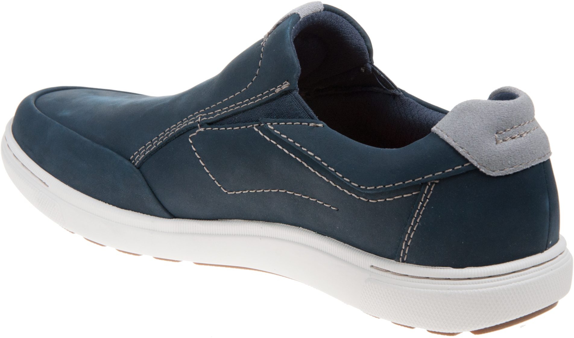 Clarks Mapstone Step Navy Nubuck 26176892 - Casual Shoes - Humphries Shoes