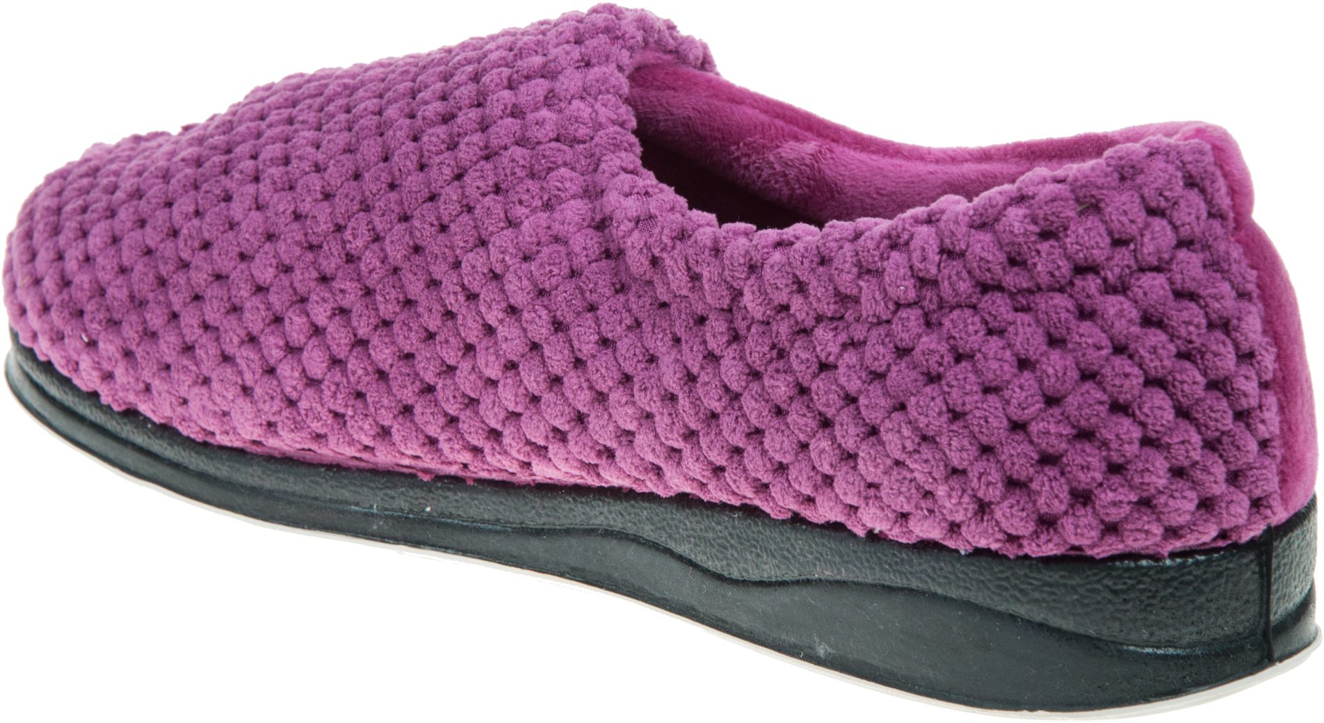 Padders Hug Bordo / Popcorn 424N/5346 - Full Slippers - Humphries Shoes