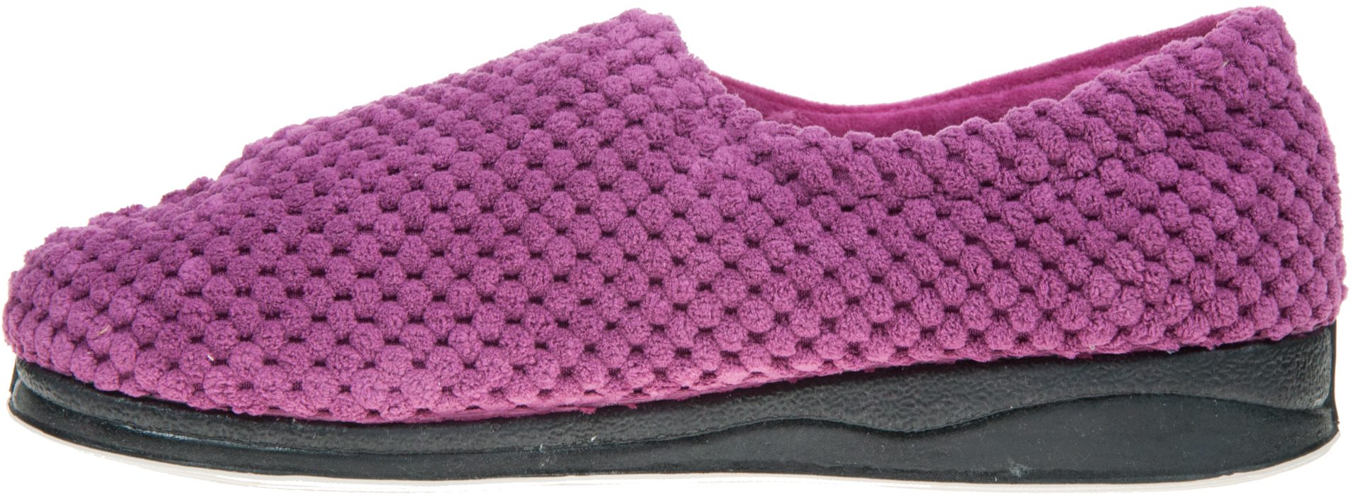 Padders Hug Bordo / Popcorn 424N/5346 - Full Slippers - Humphries Shoes