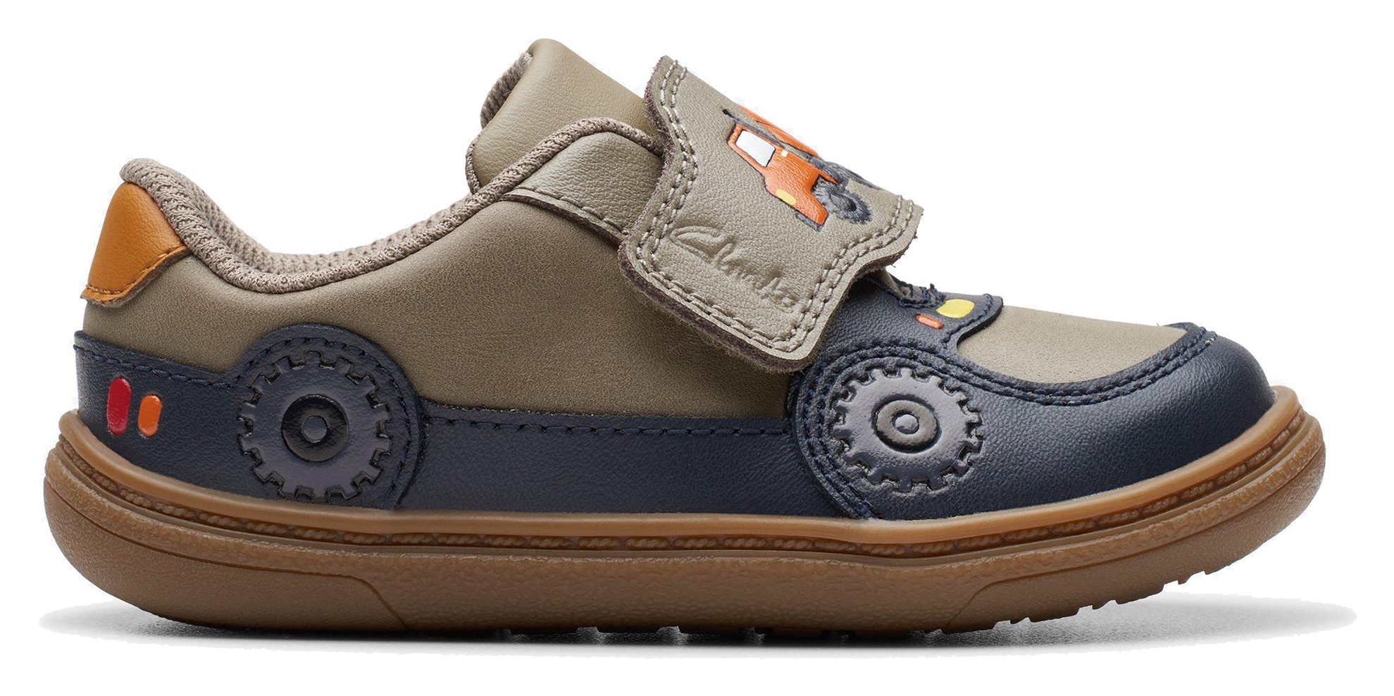 Clarks Flash Beep Toddler Sage Combi 26176497 - Boys Shoes - Humphries ...