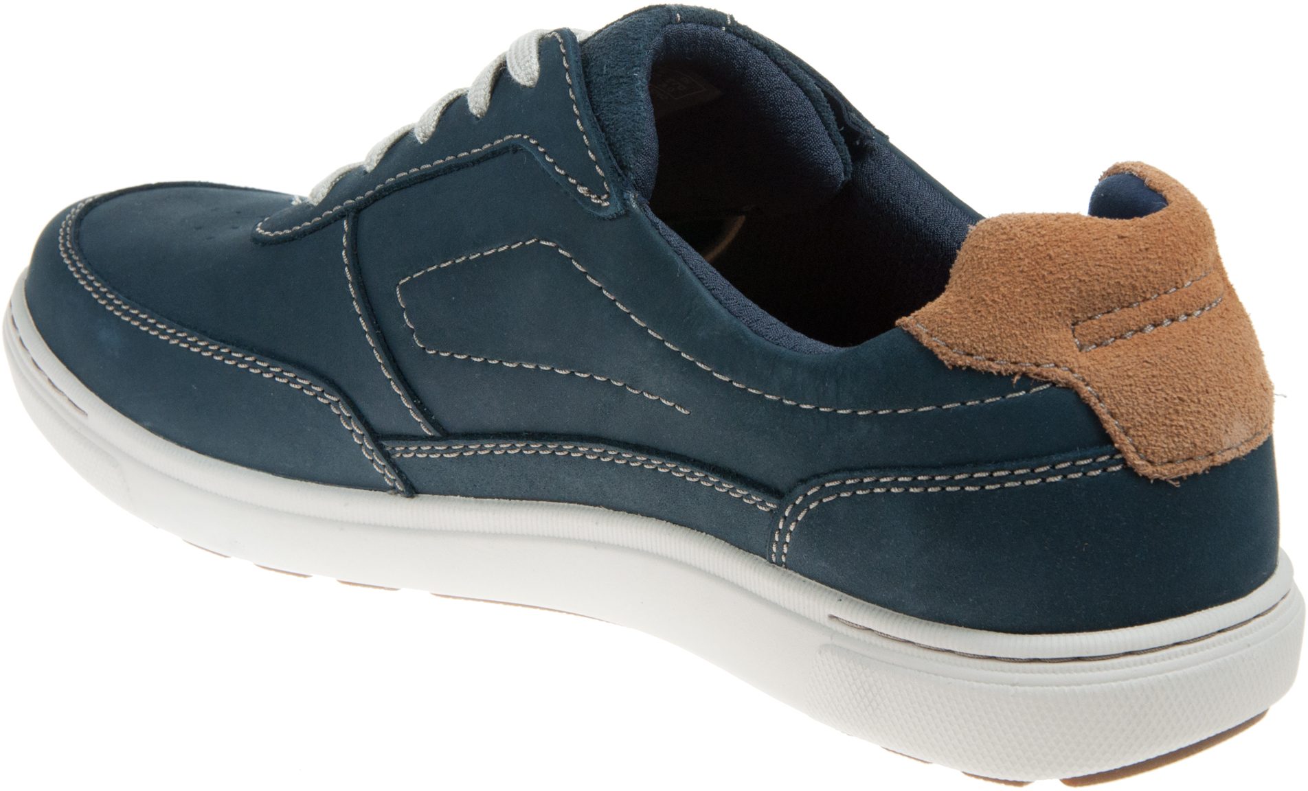 Clarks Mapstone Trail Navy Nubuck 26176896 - Casual Shoes - Humphries Shoes