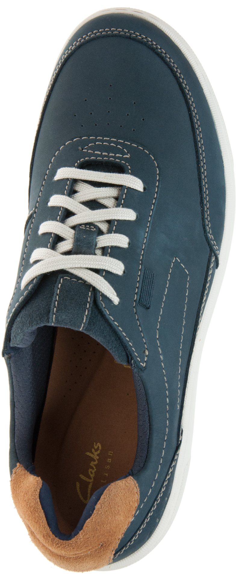 Clarks Mapstone Trail Navy Nubuck 26176896 - Casual Shoes - Humphries Shoes